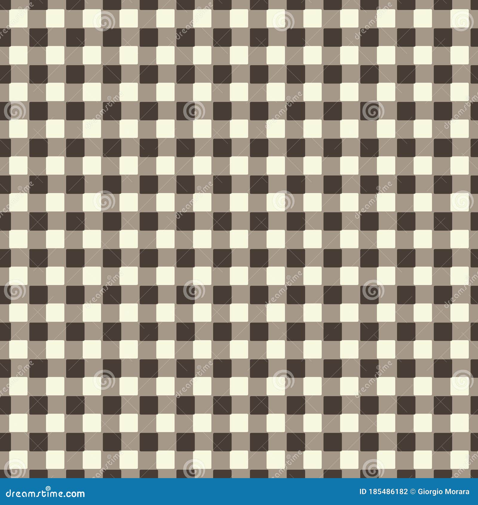 Warm Gray Checkered Pattern - Vector Illustration Stock Vector ...
