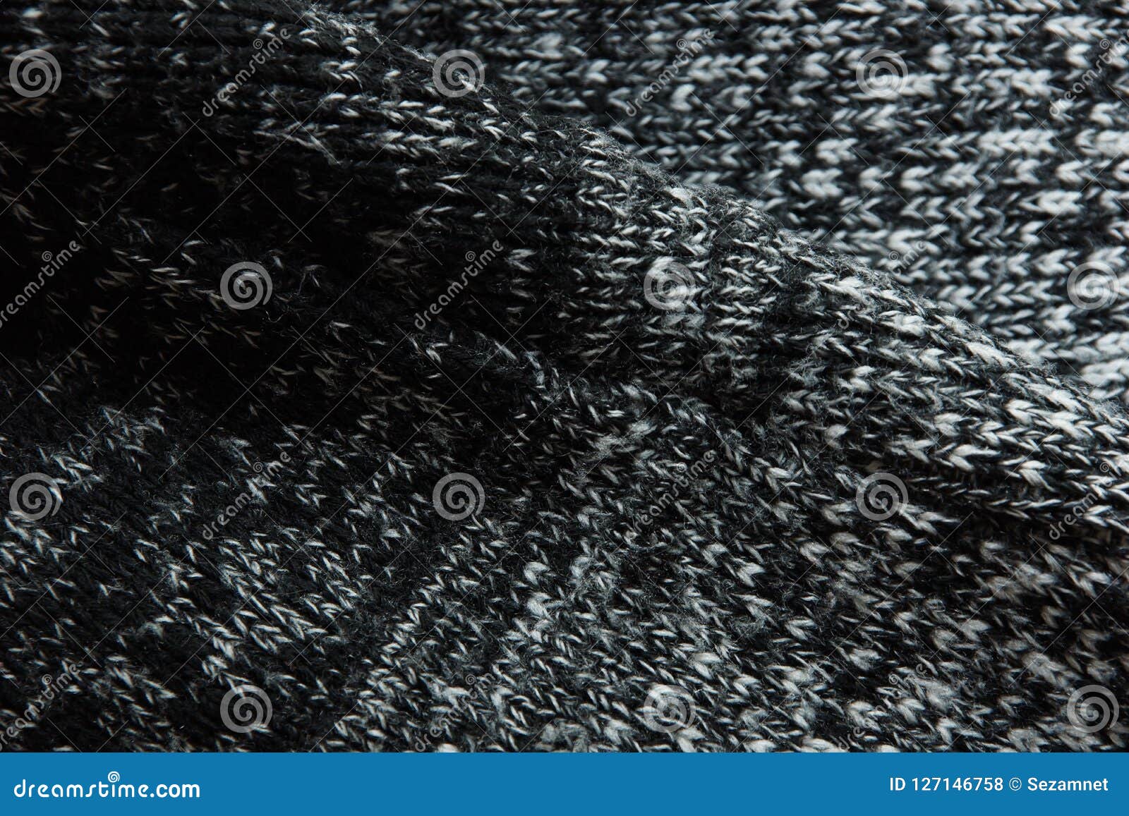 Warm Gray Light Dark Gradient Woolen Sweater Fabric Texture Back Stock ...