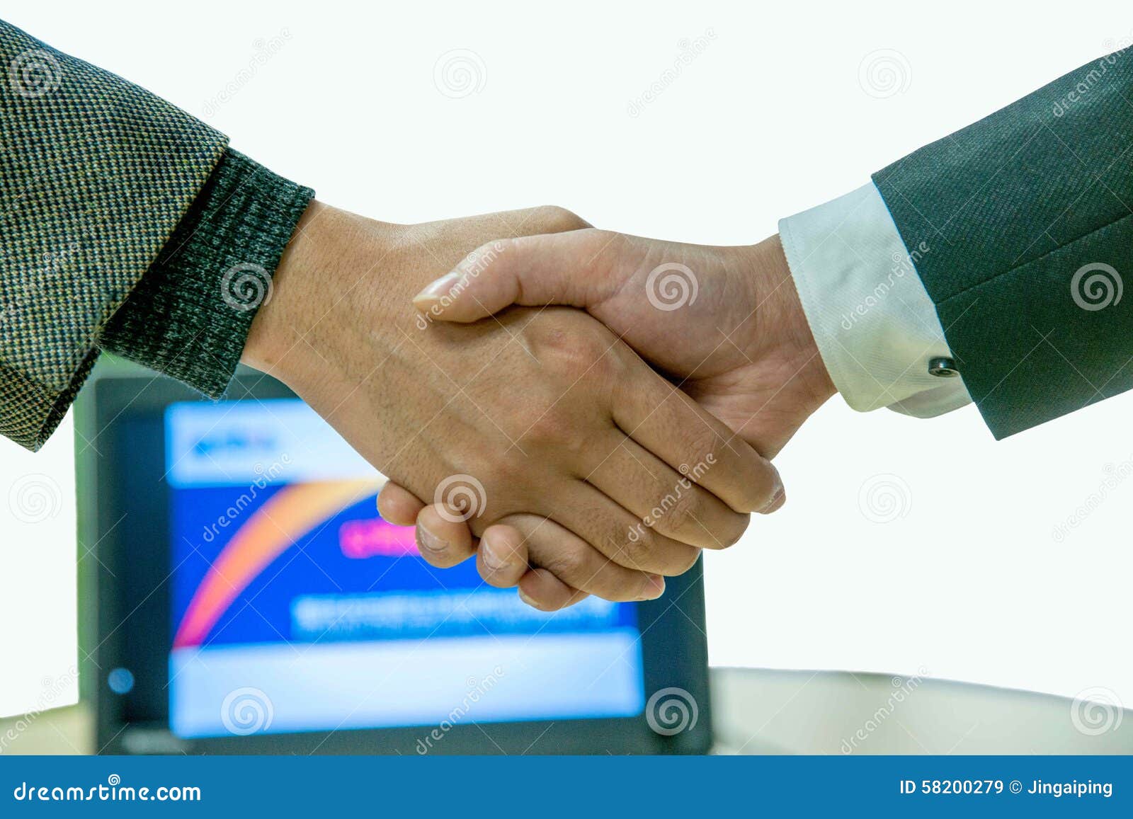 Warm handshake stock image. Image of dignified, indoor - 58200279
