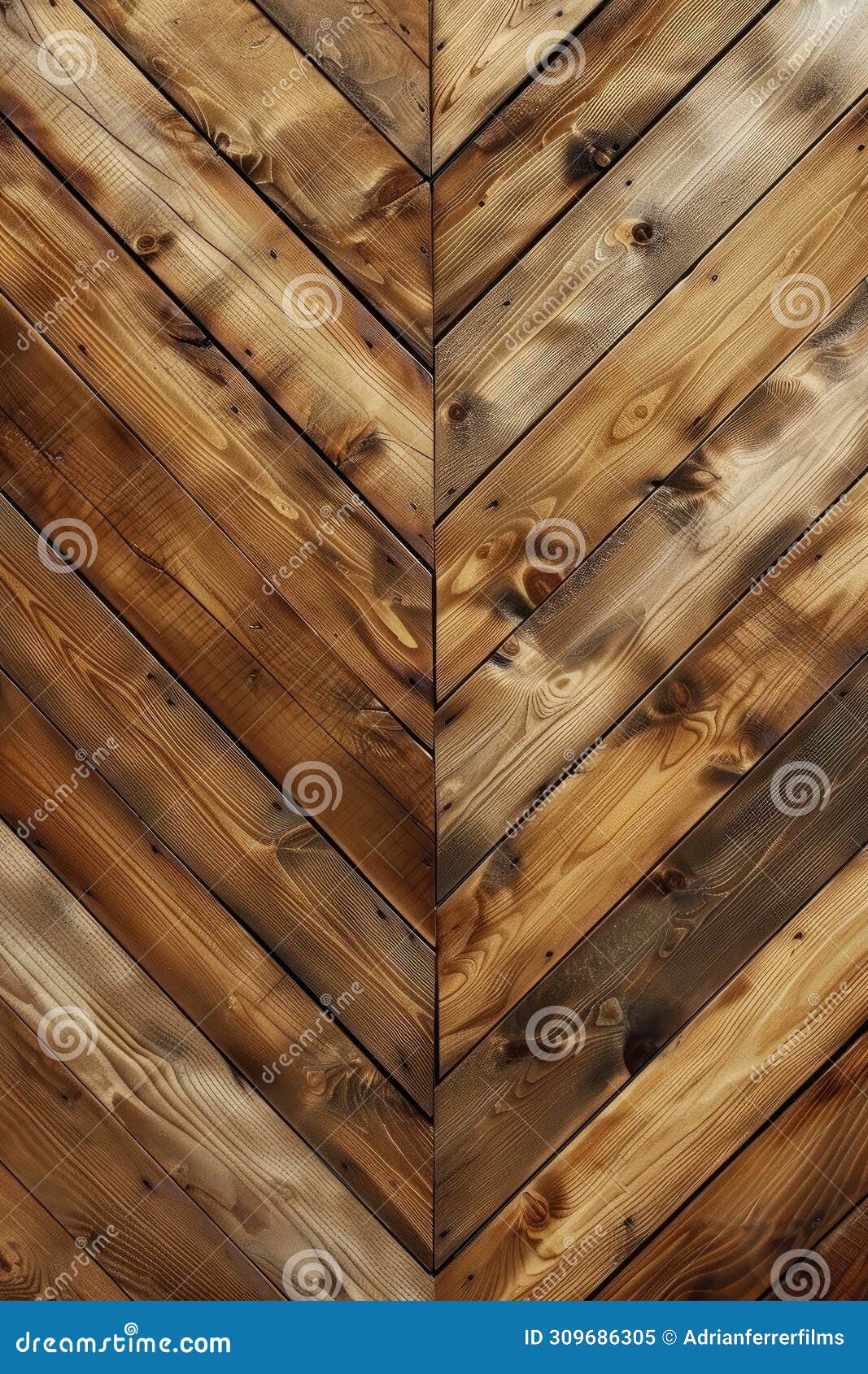 Warm Herringbone Wood Pattern in Natural Light. Stock Image - Image of ...