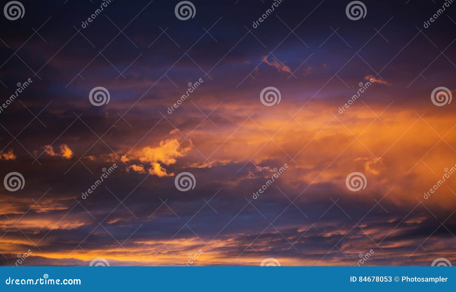 Warm Orange Sunset Background Stock Image - Image of dusk, dramatic ...