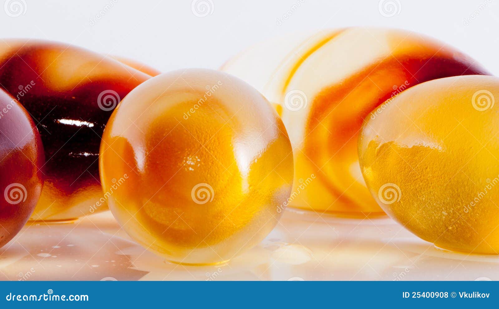 Warm Round Abstract Ovoid Objects Stock Photo - Image of shapes, smooth ...