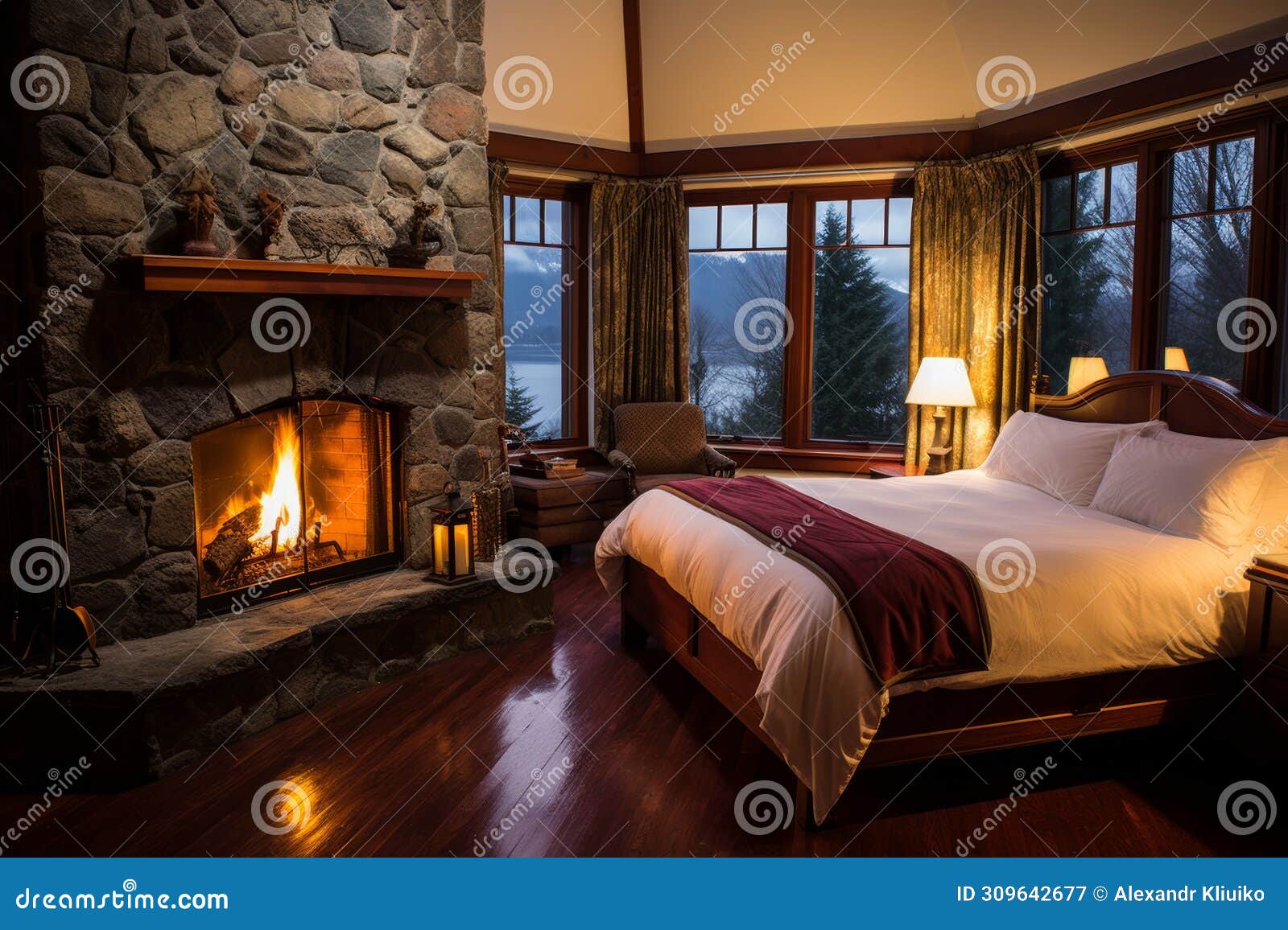 Warm Rustic Barn Room Design with Natural Elements and Modern Comforts ...