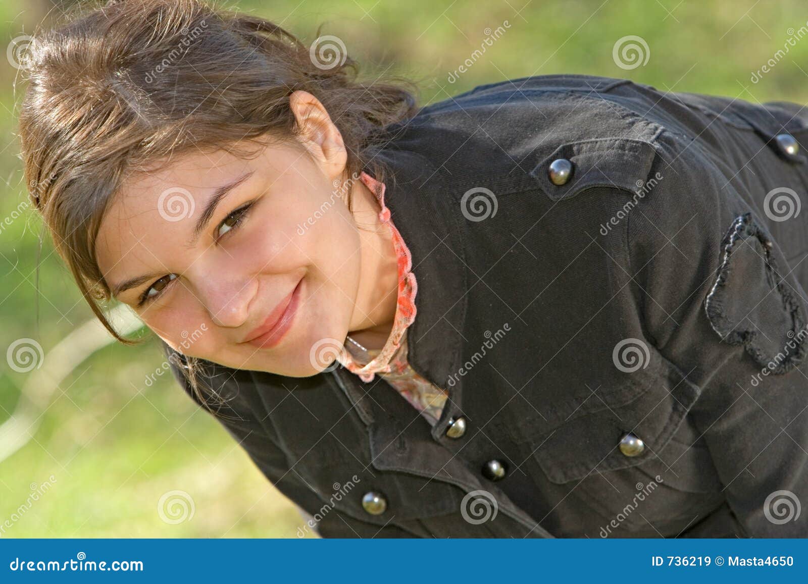 Warm Smile 4 stock image. Image of peaceful, casual, people - 736219