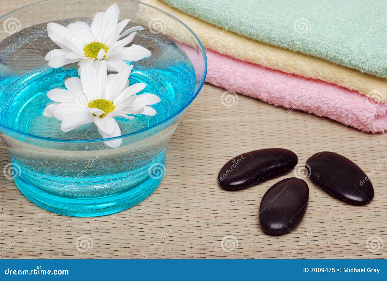 Warm spa rocks stock image. Image of homeopathy, holistic - 7009475