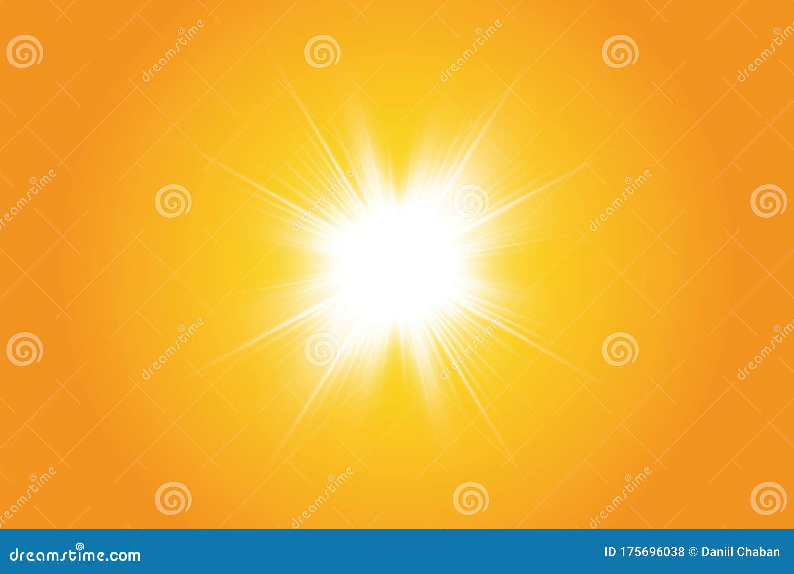 Solar Rays Falling On Parabolic Solar Cooker With Blue Structure With A ...