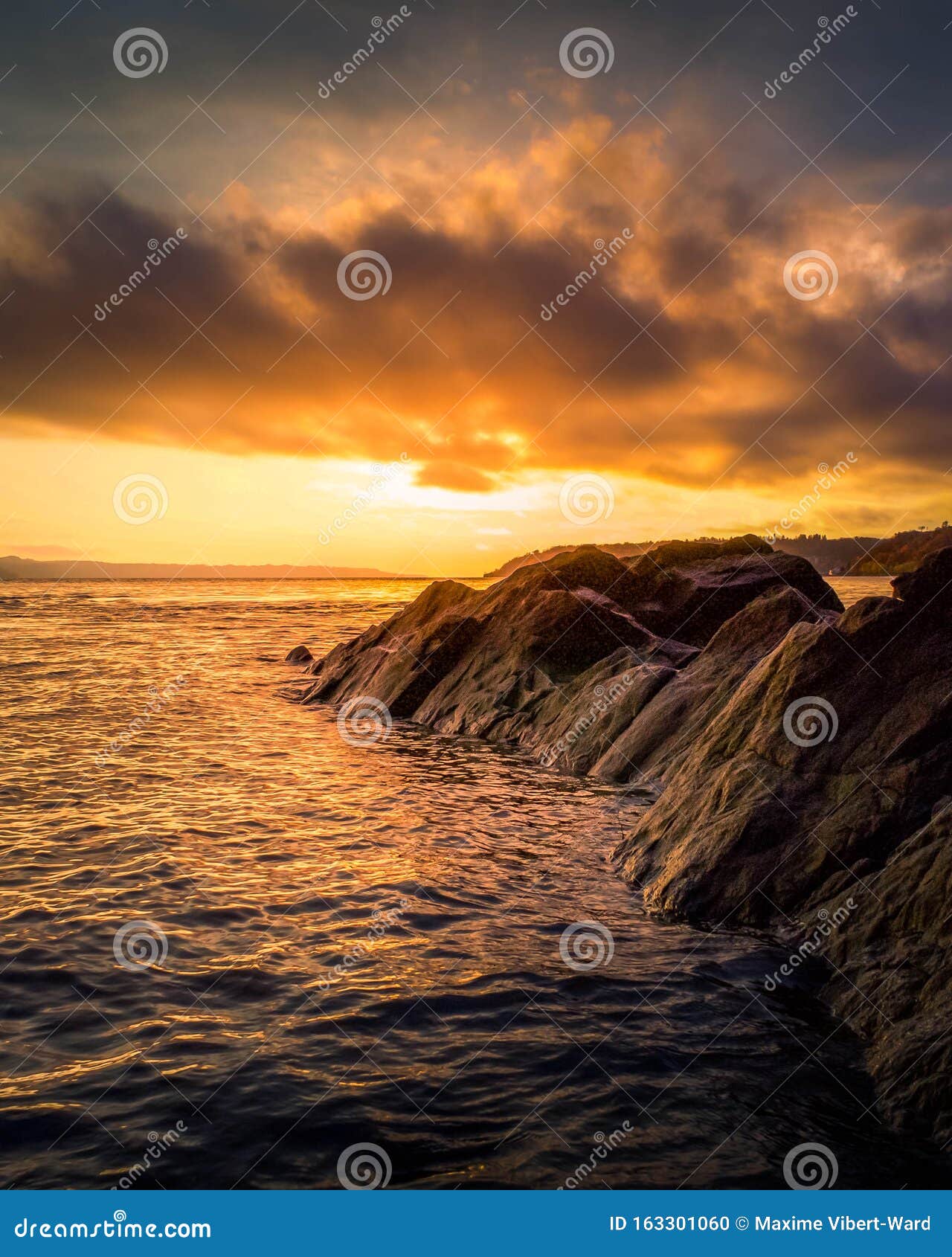 Warm sunset mood stock photo. Image of nice, warm, sunset - 163301060