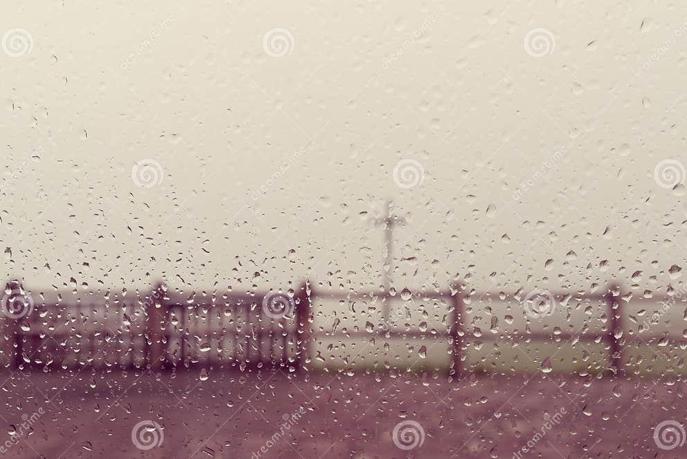 Warm Vintage Water Drop Abstract Background Stock Image - Image of ...