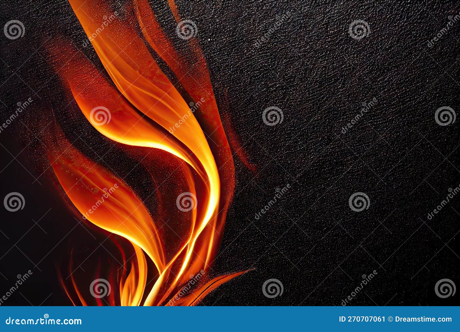 Warm Yellow Orange Blaze Fire Flame Flashes Stock Illustration ...