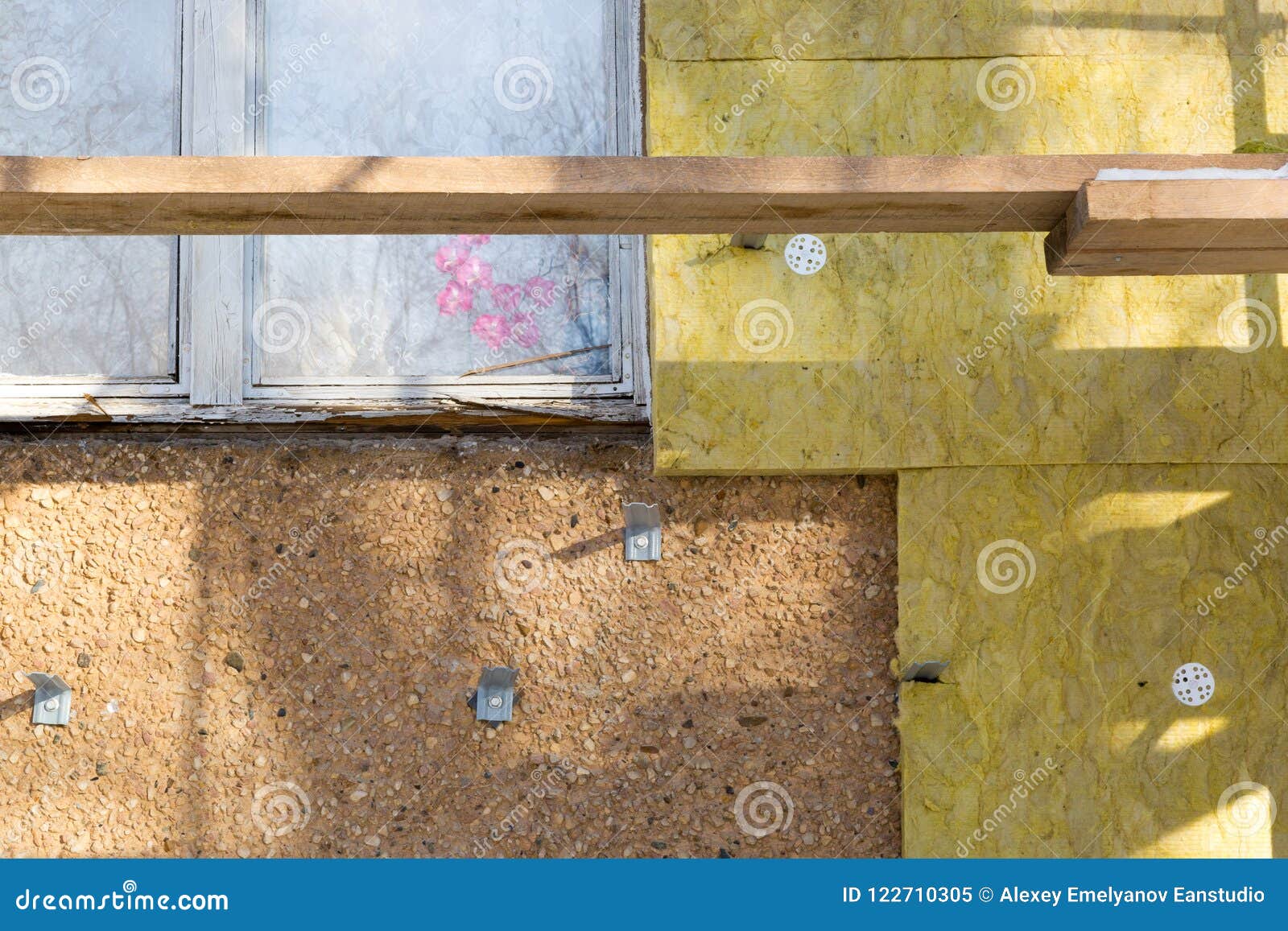 Warming of the Apartment House. Stock Image - Image of residential ...