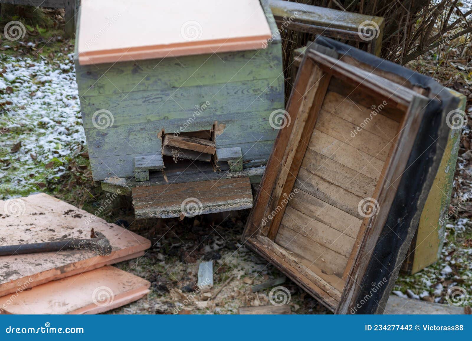 Warming a beehive stock photo. Image of parts, insider - 234277442