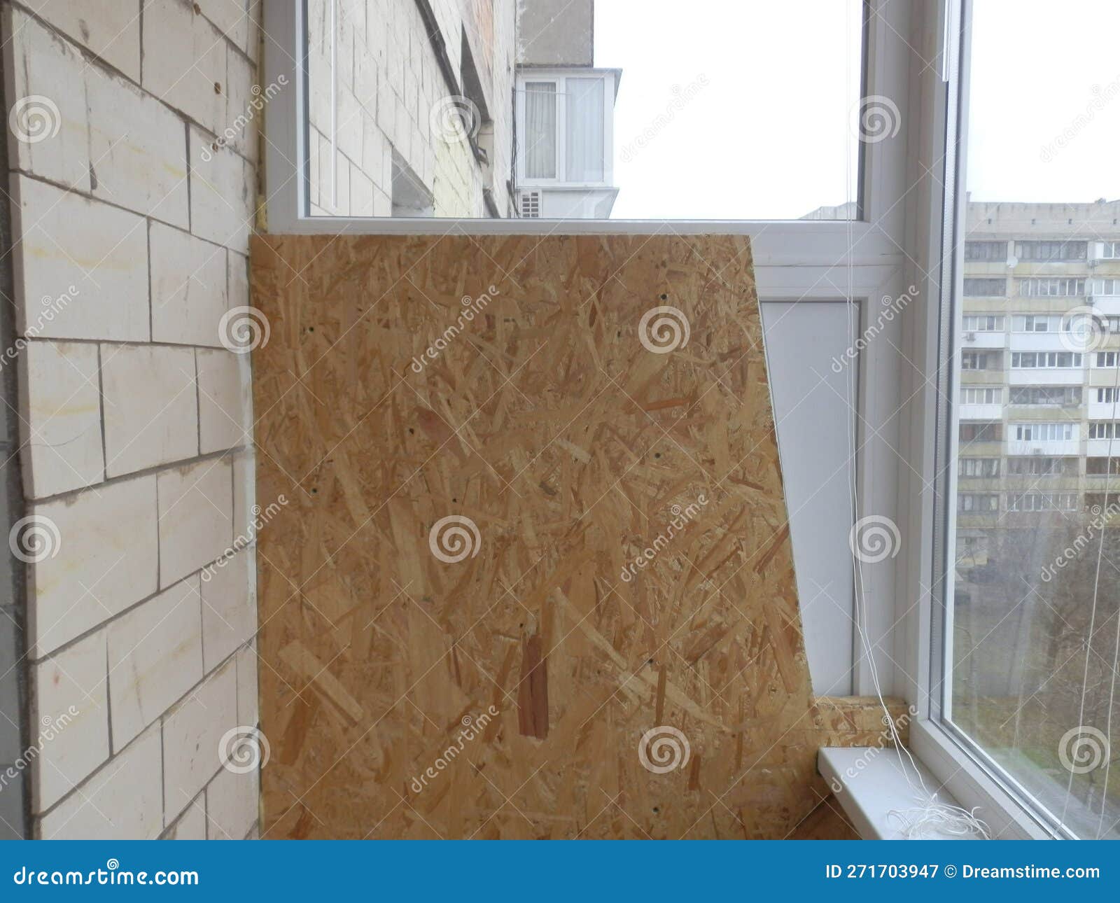 Warming and Cladding with Slabs of a Balcony in an Apartment House ...