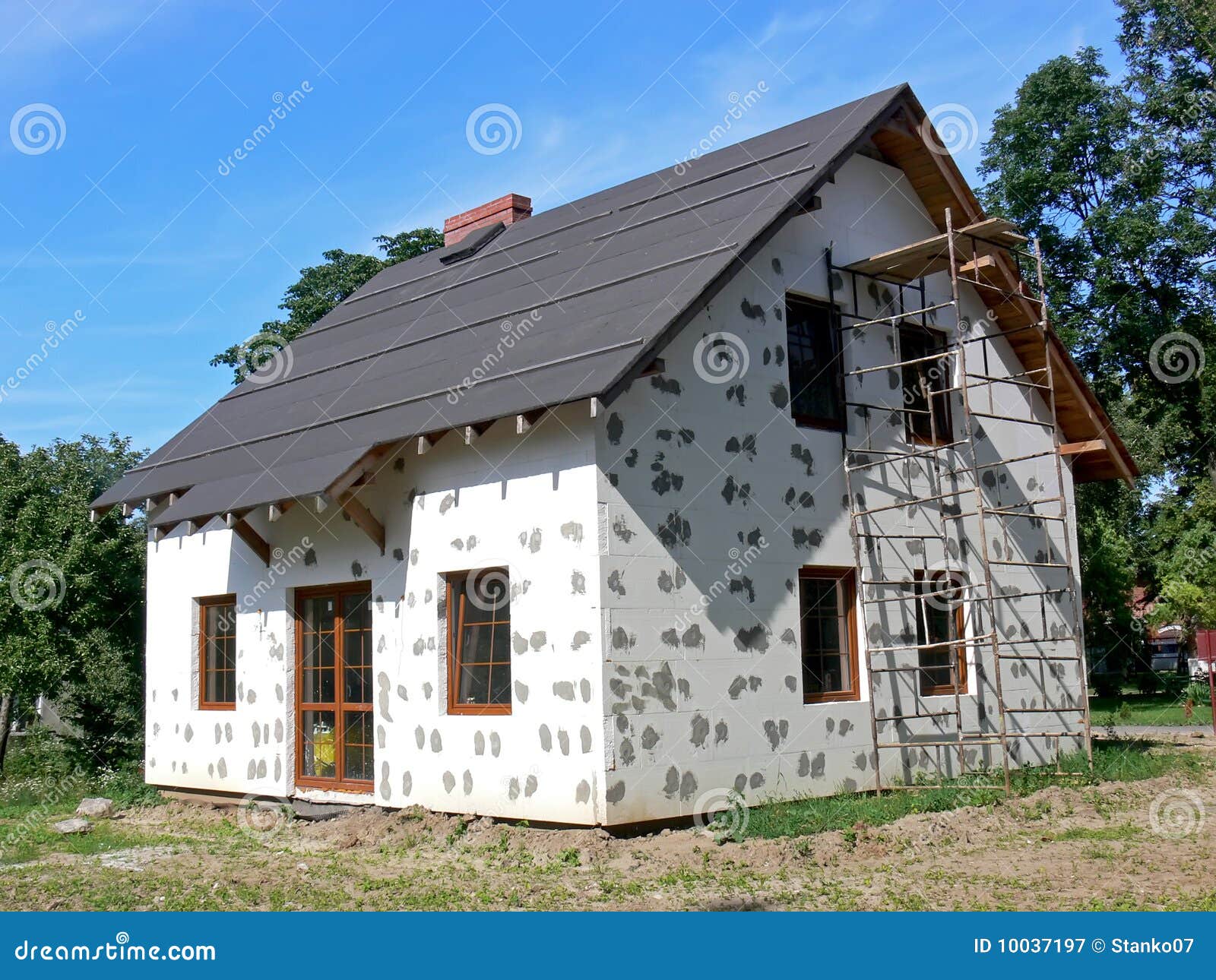 Warming isolation stock image. Image of outside, housing - 10037197