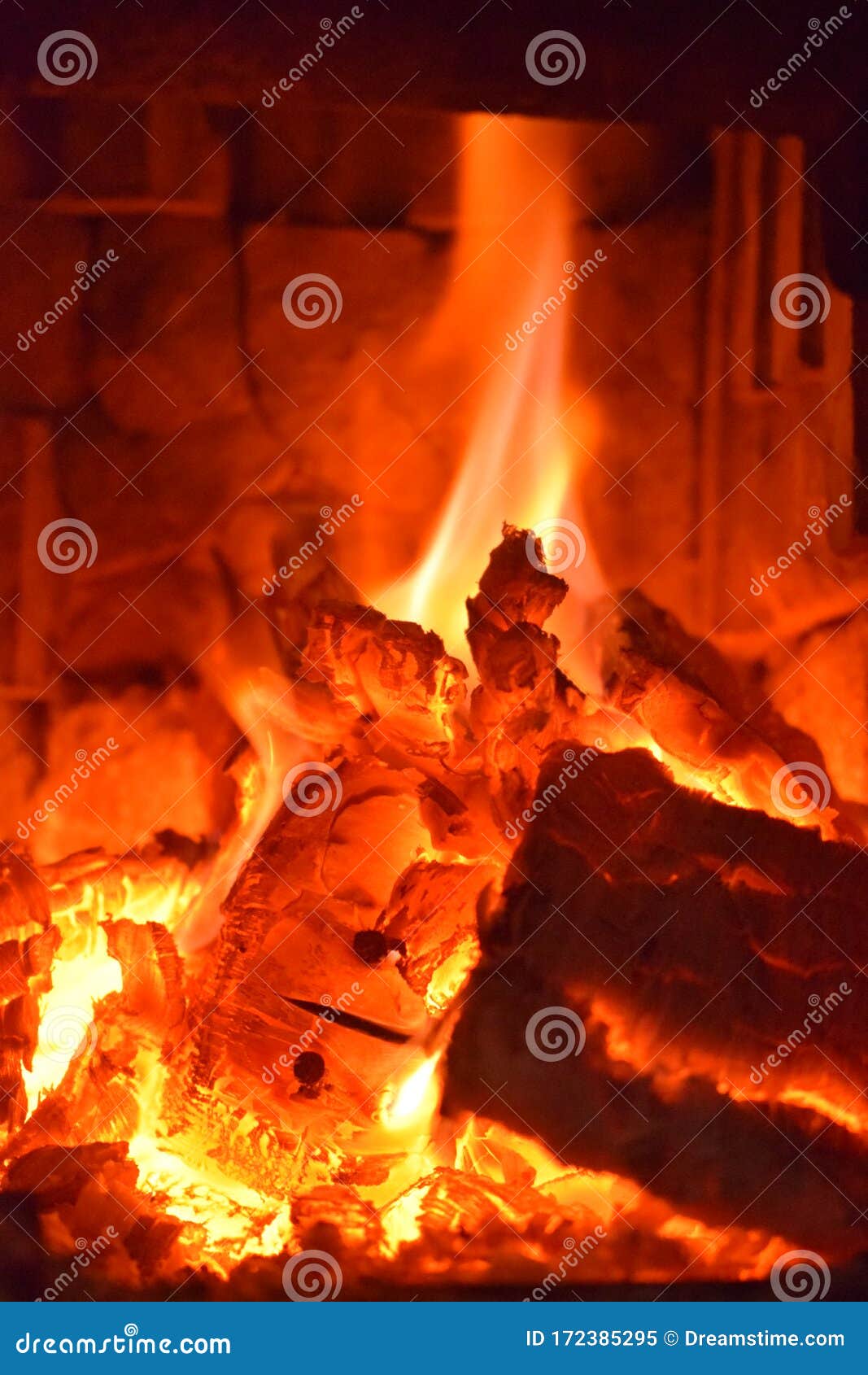Warming Meditative Flame of Fire Stock Image - Image of fuoco, warmth ...