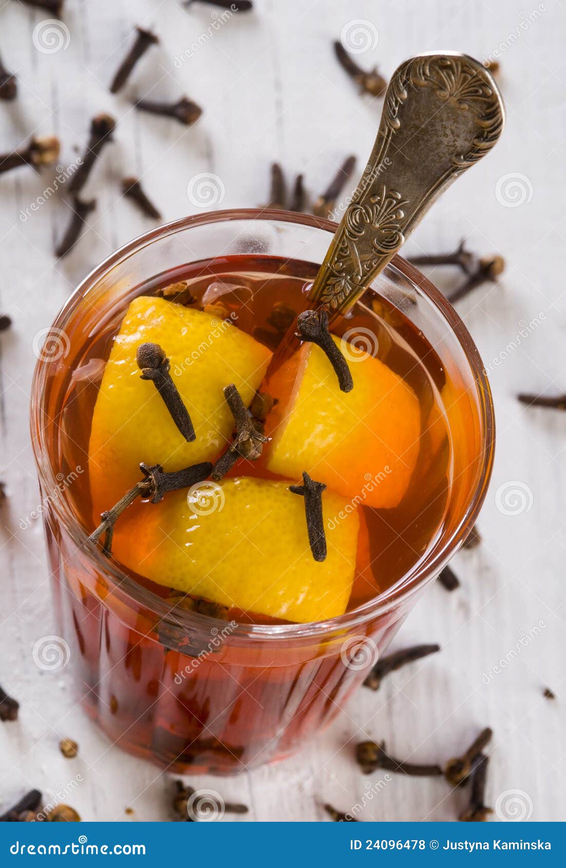 Warming tea stock photo. Image of fruit, warming, table - 24096478