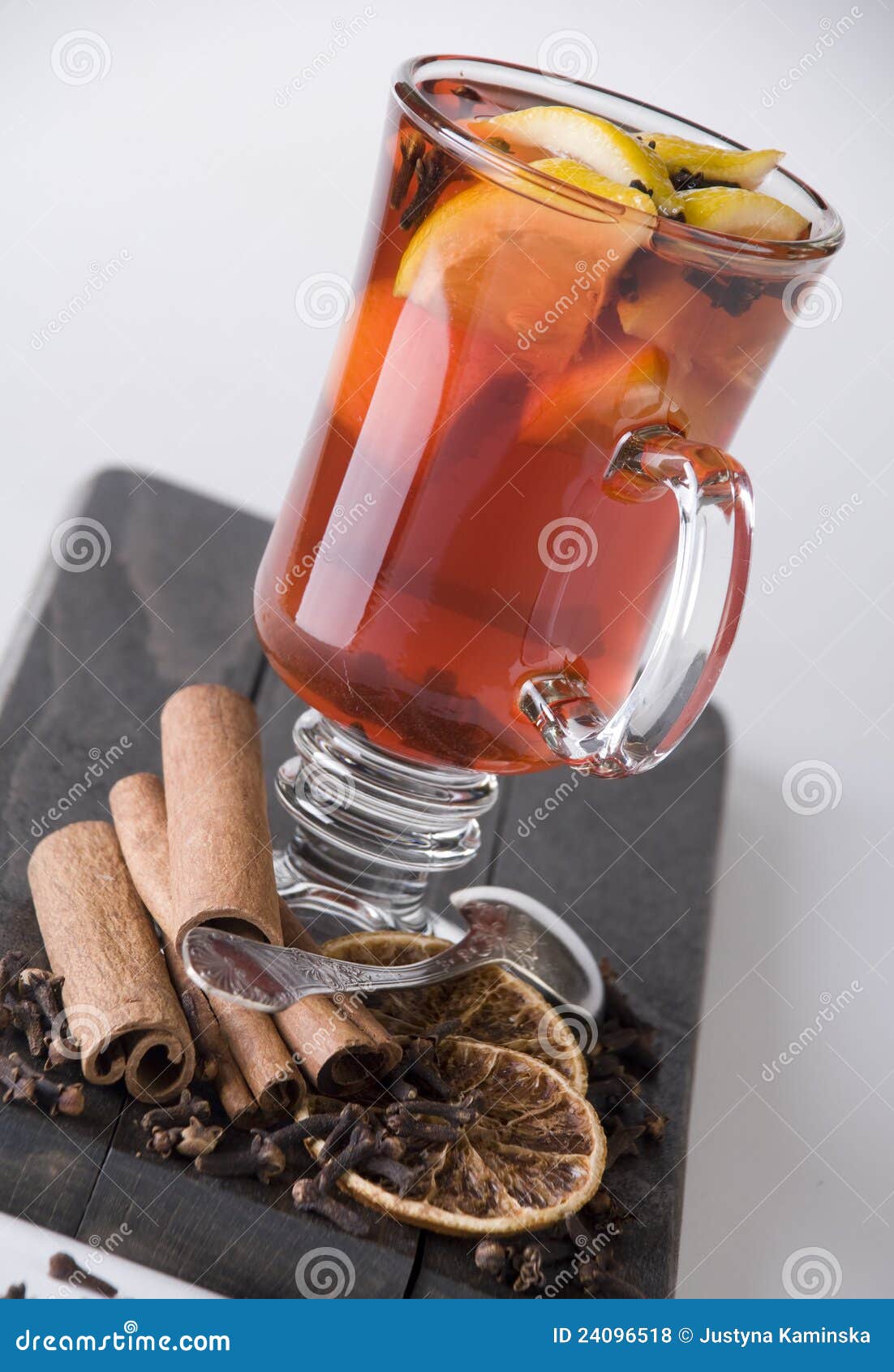 Warming tea stock photo. Image of table, glass, rustic - 24096518