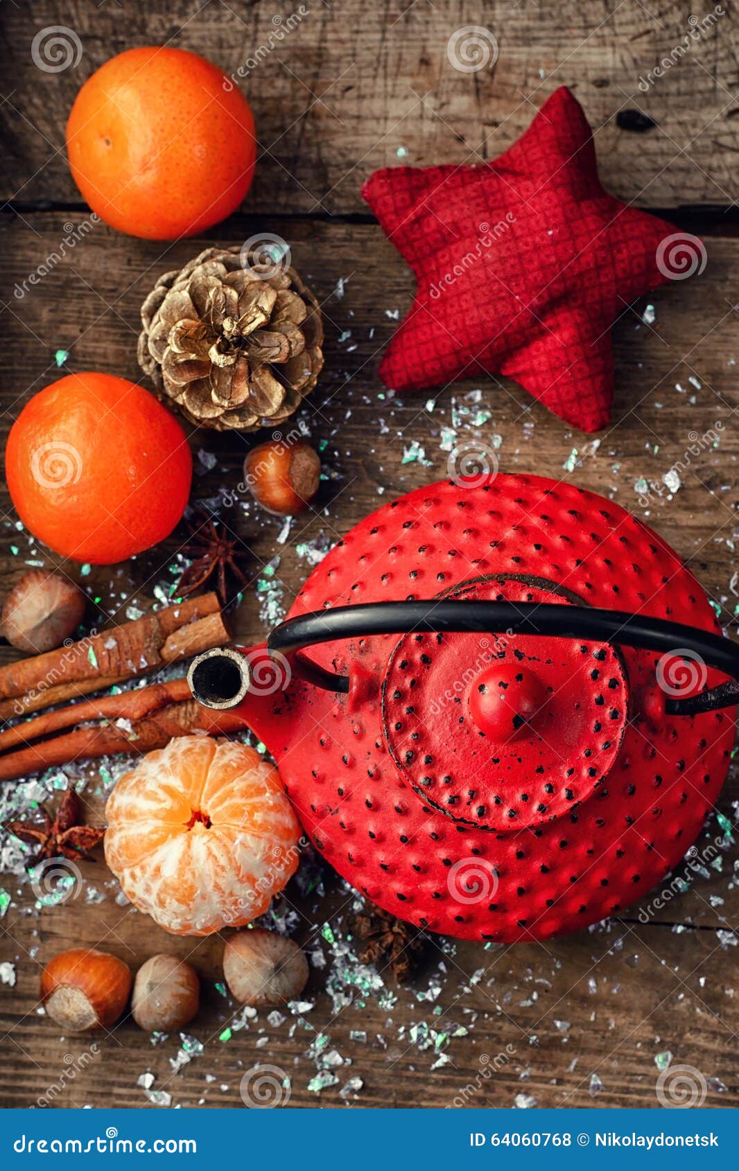 Warming winter tea stock photo. Image of filbert, rustic - 64060768