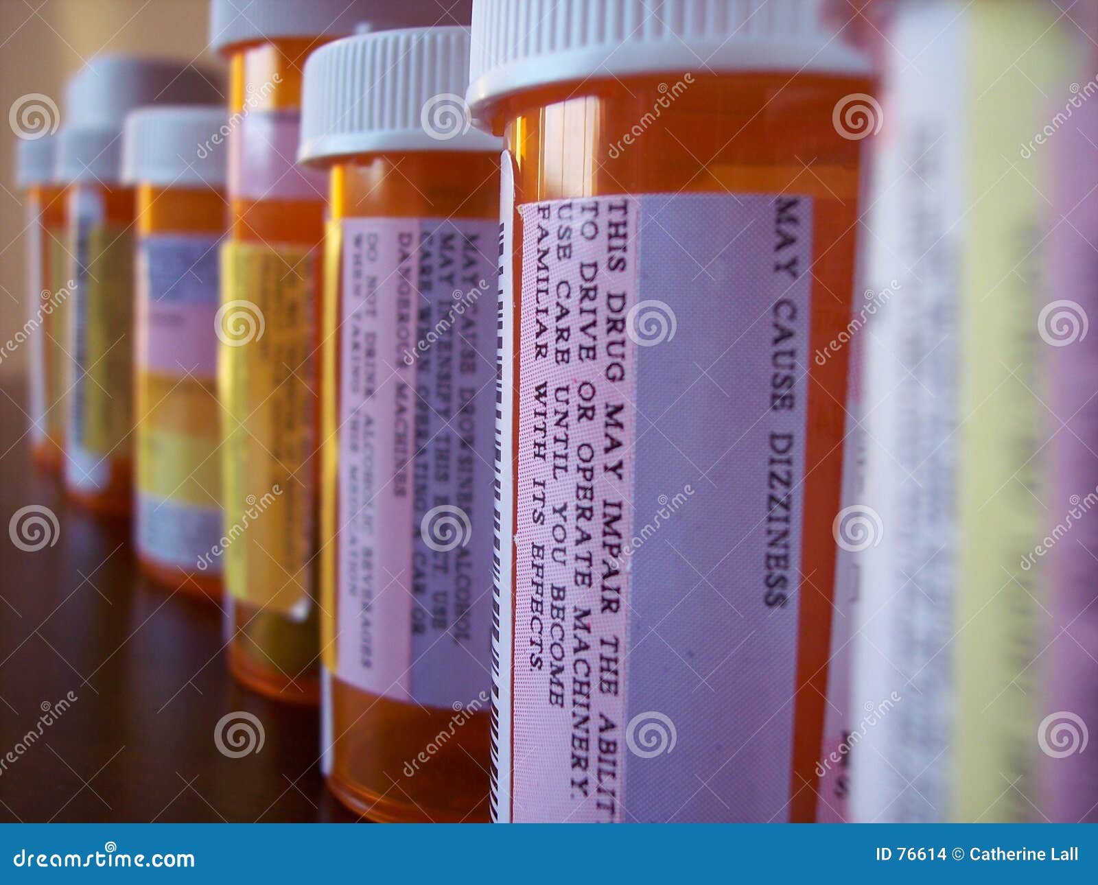 Prescription Bottle Warning Label