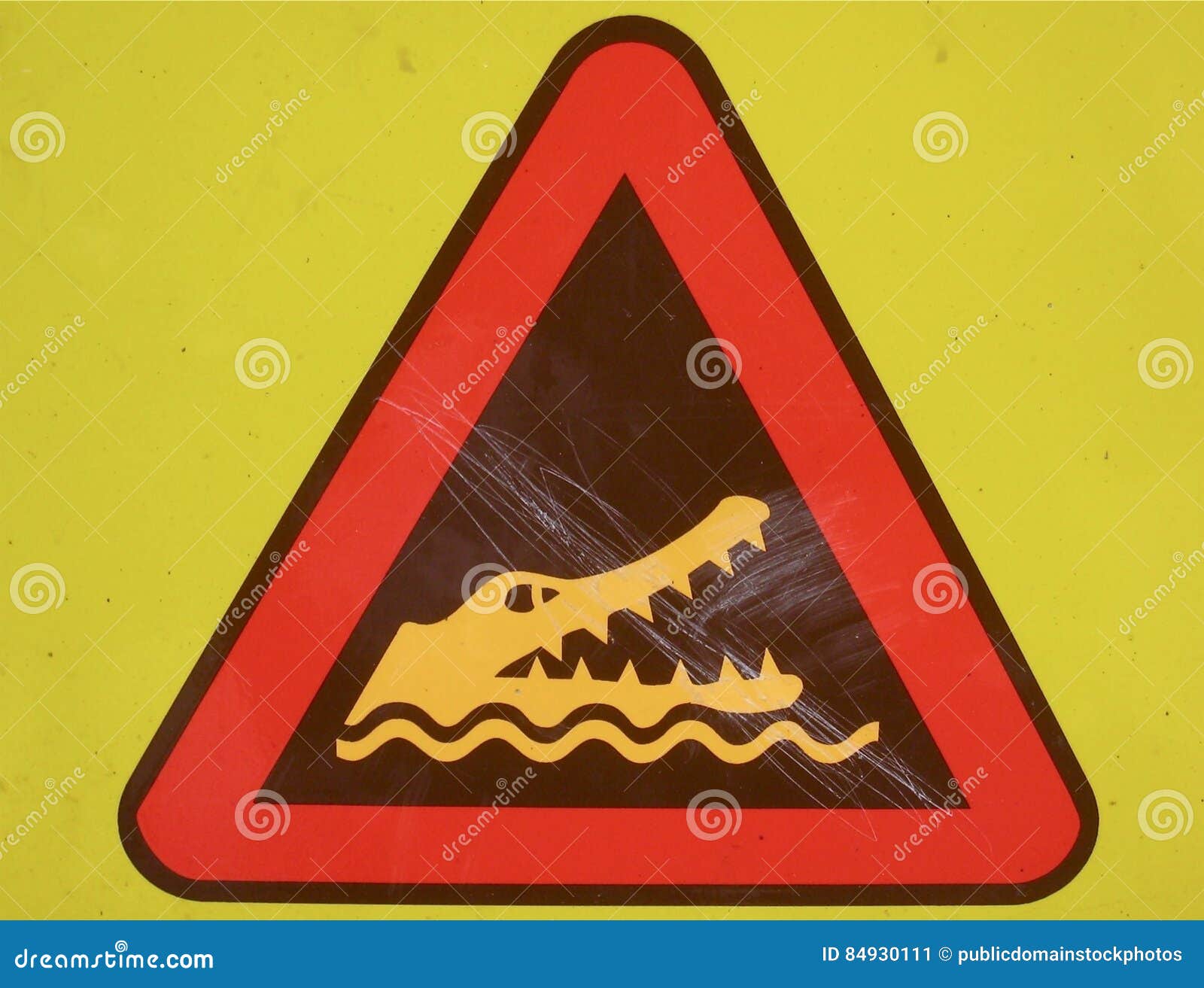 Warning Warning! Picture. Image: 84930111