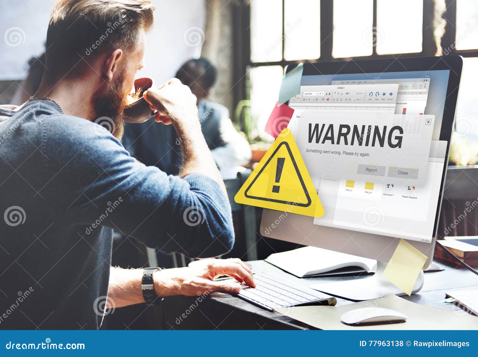 Warning Accident Caution Dangerous Help Concept Stock Photo - Image of ...