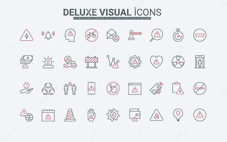 Warning and Alert Messages, Notifications for Danger Caution and ...