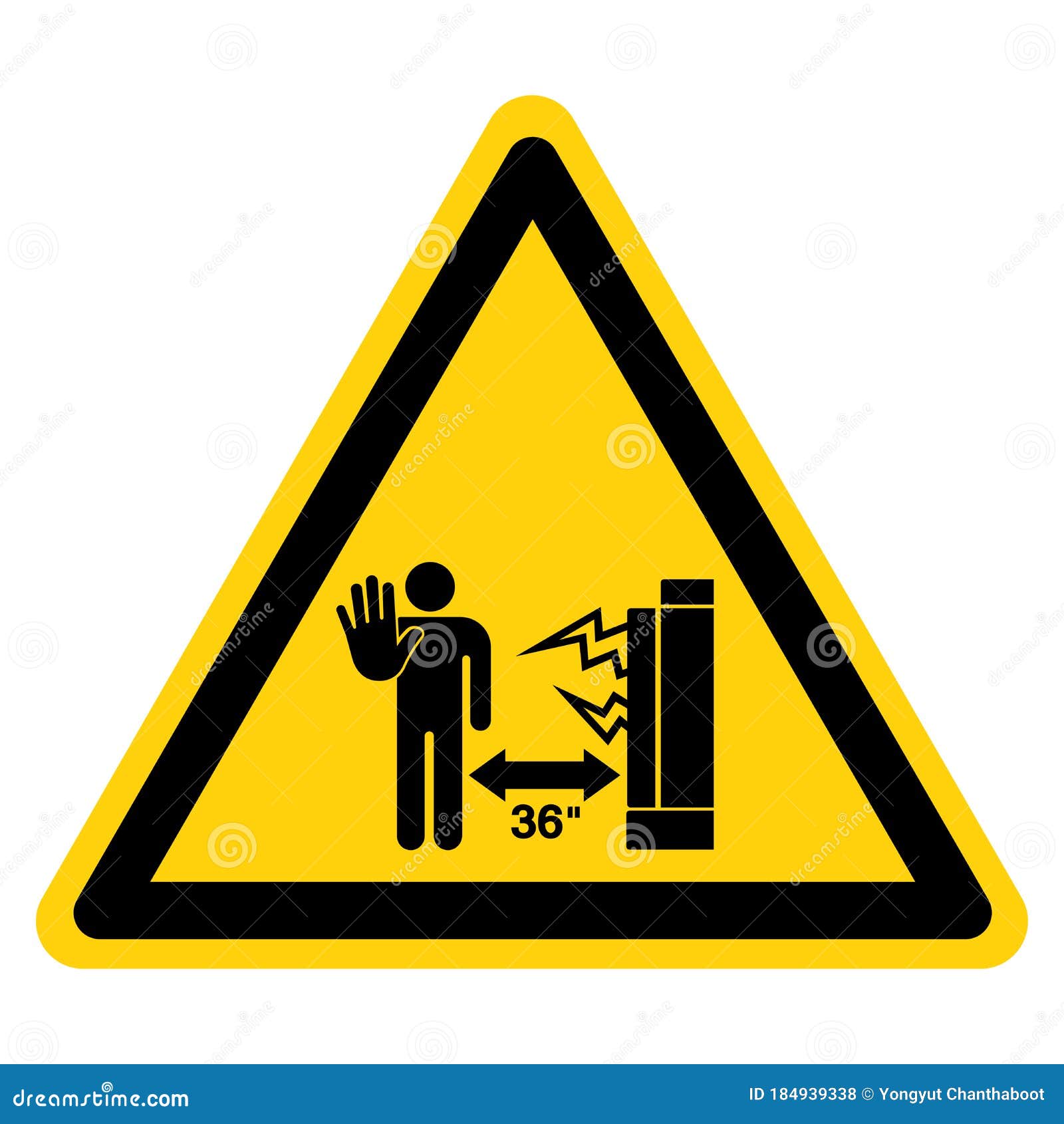 Warning Area In Front Of This Electrical Panel Must Be Keep Clear For ...