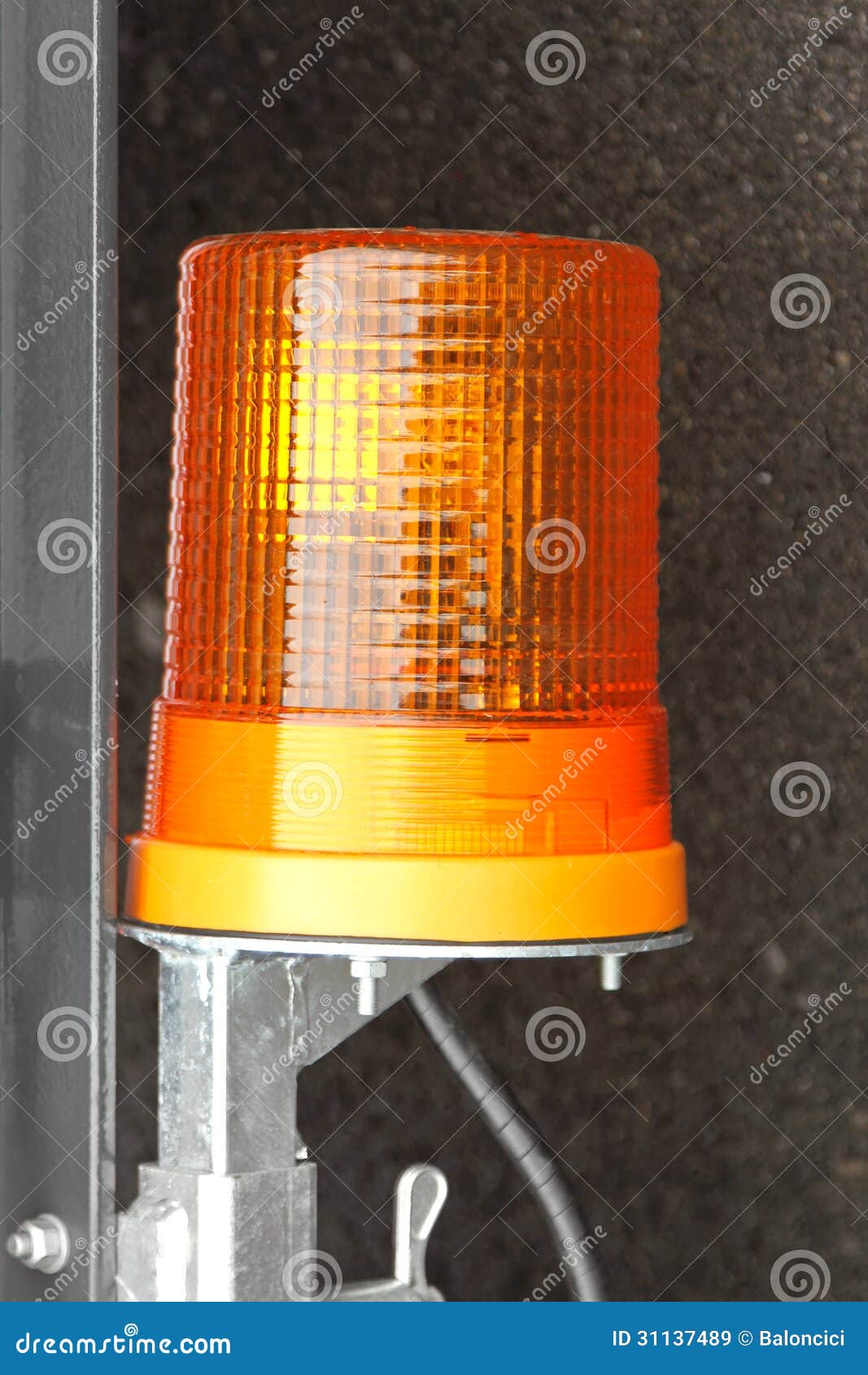 Warning beacon stock image. Image of transport, industry - 31137489