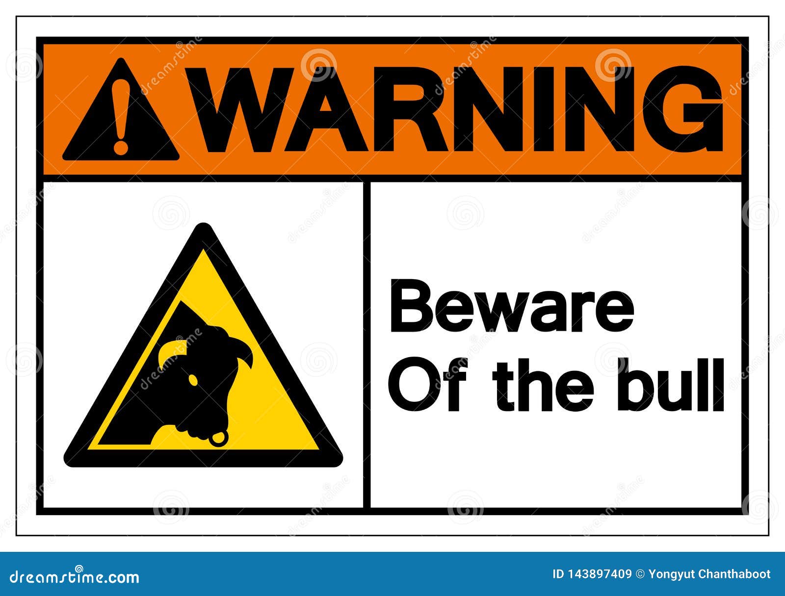Warning Beware Of Horses Hazard Sign Icon Of 3 Types Color, Black And ...