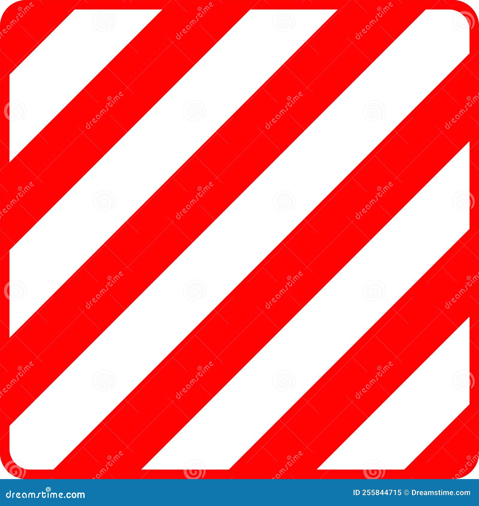 Warning about Bulky Cargo on the Road. Vector Image Stock Vector ...