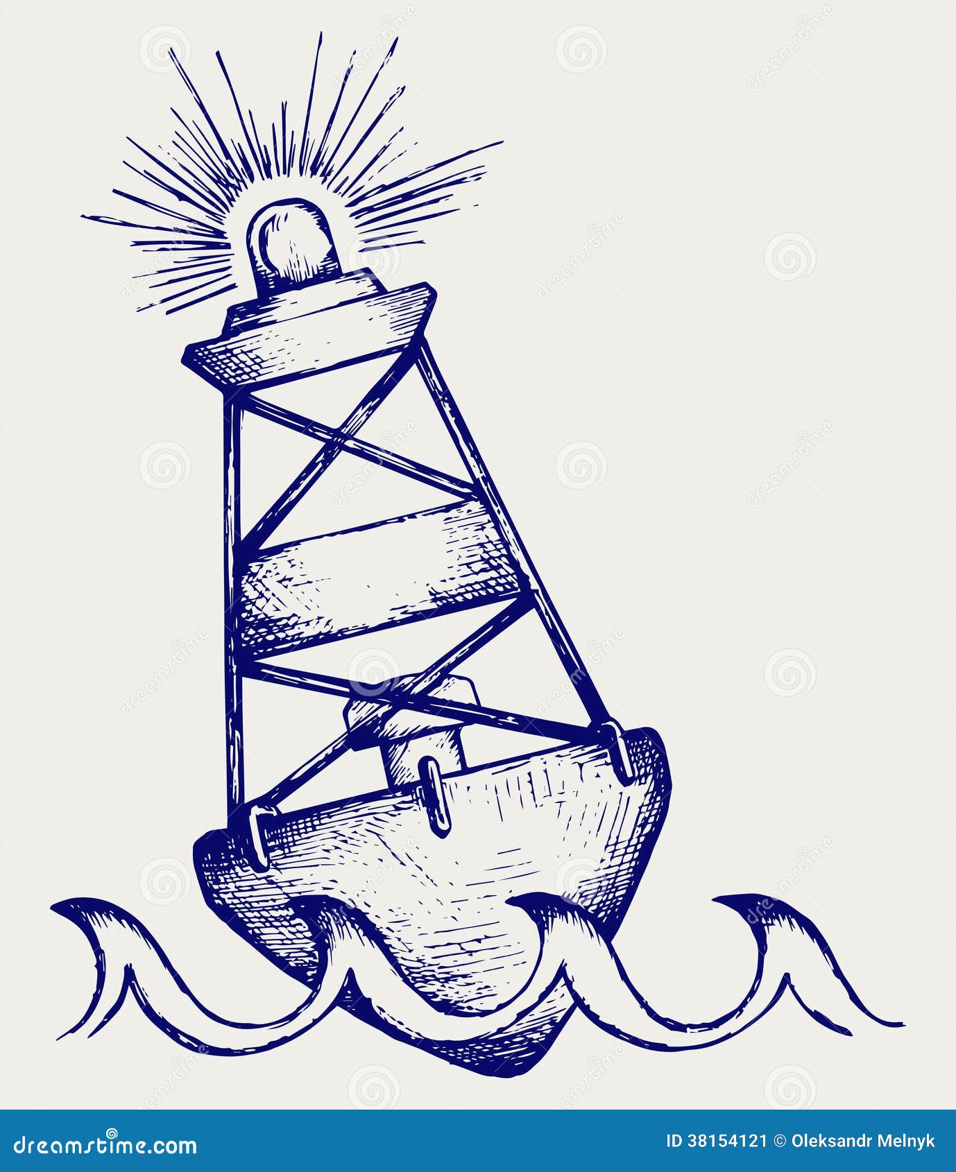 Buoy Rough Stock Illustrations – 20 Buoy Rough Stock Illustrations ...