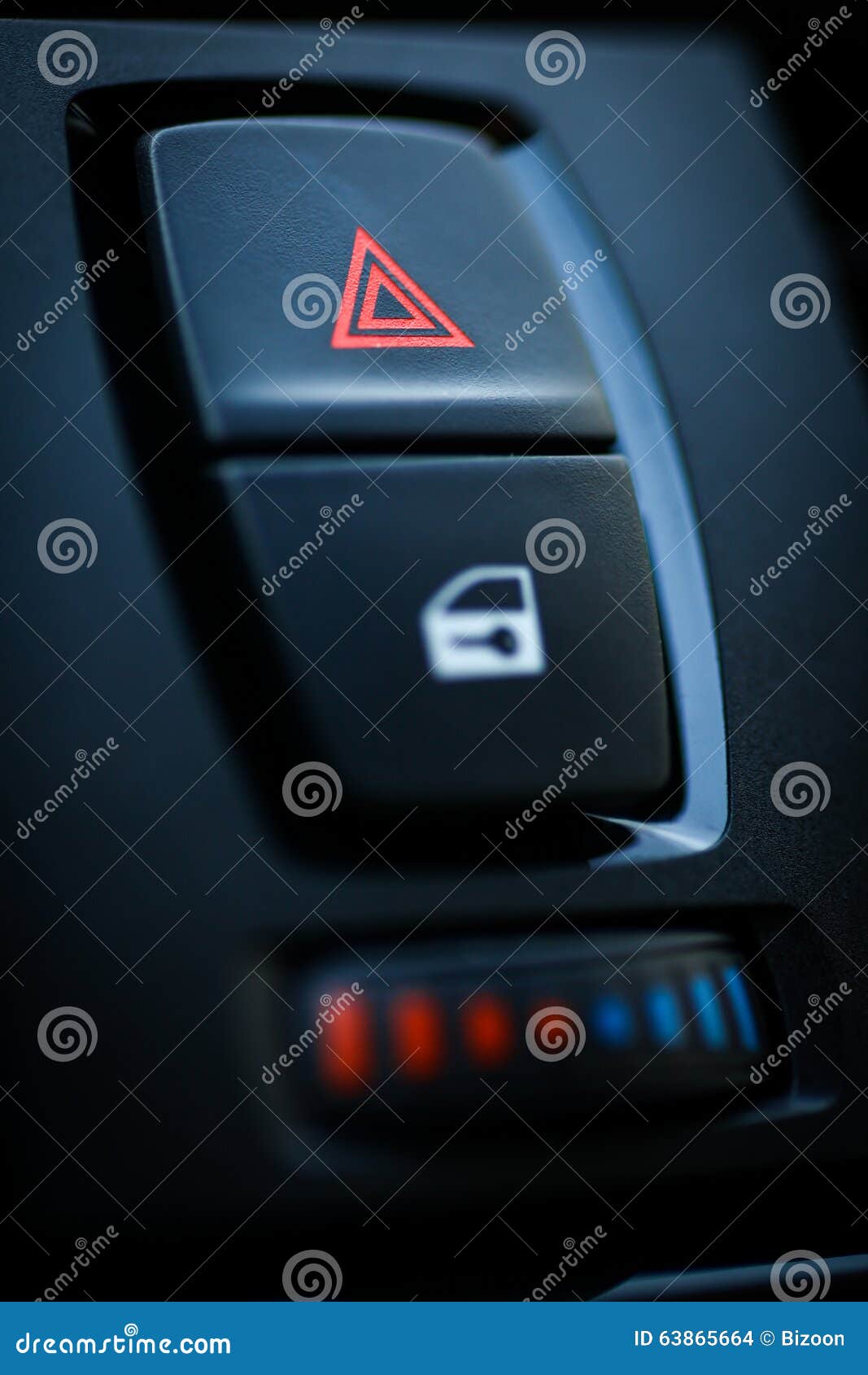 Warning button detail stock photo. Image of hazard, roadtrip - 63865664