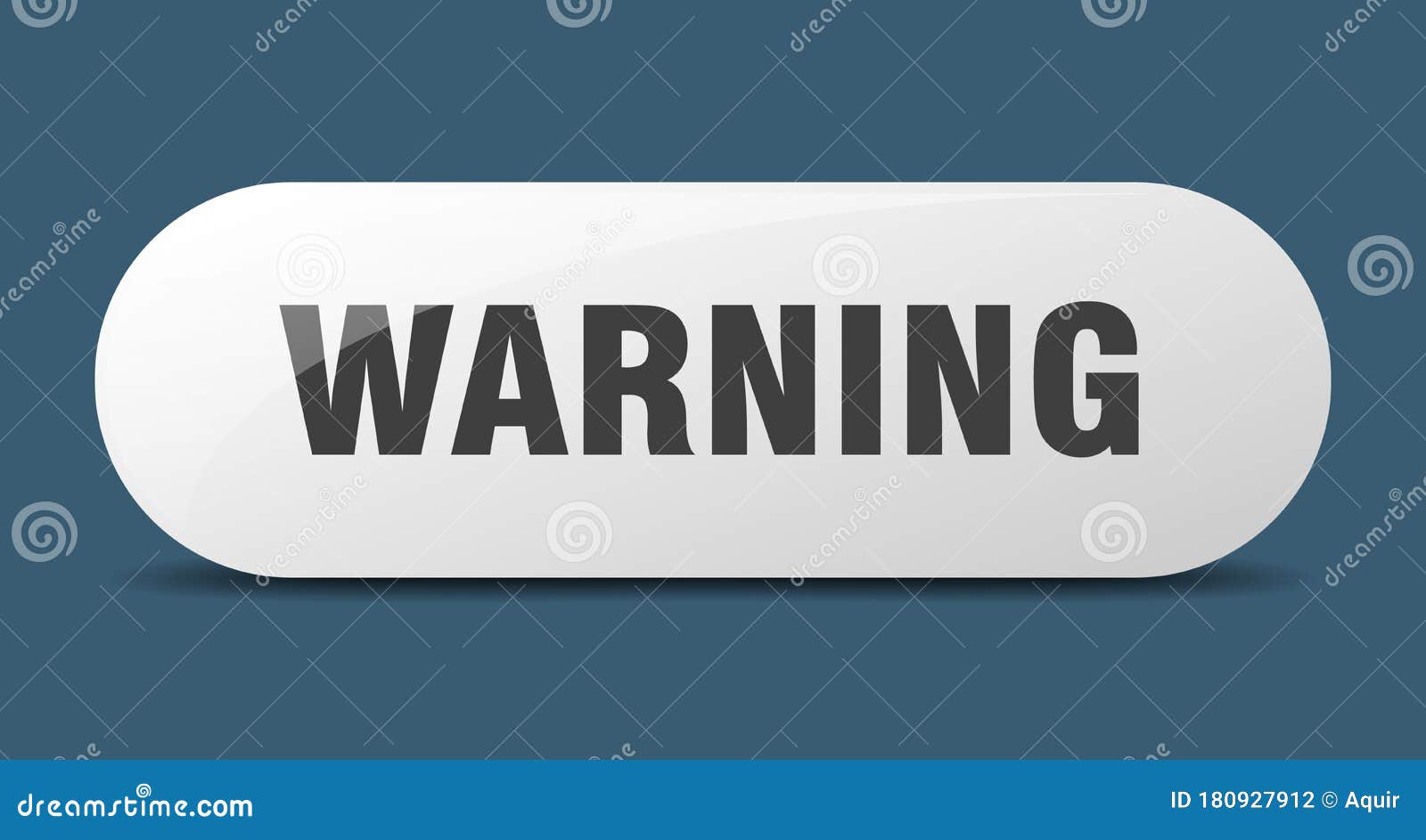 Warning Button. Warning Sign. Key. Push Button Stock Vector ...