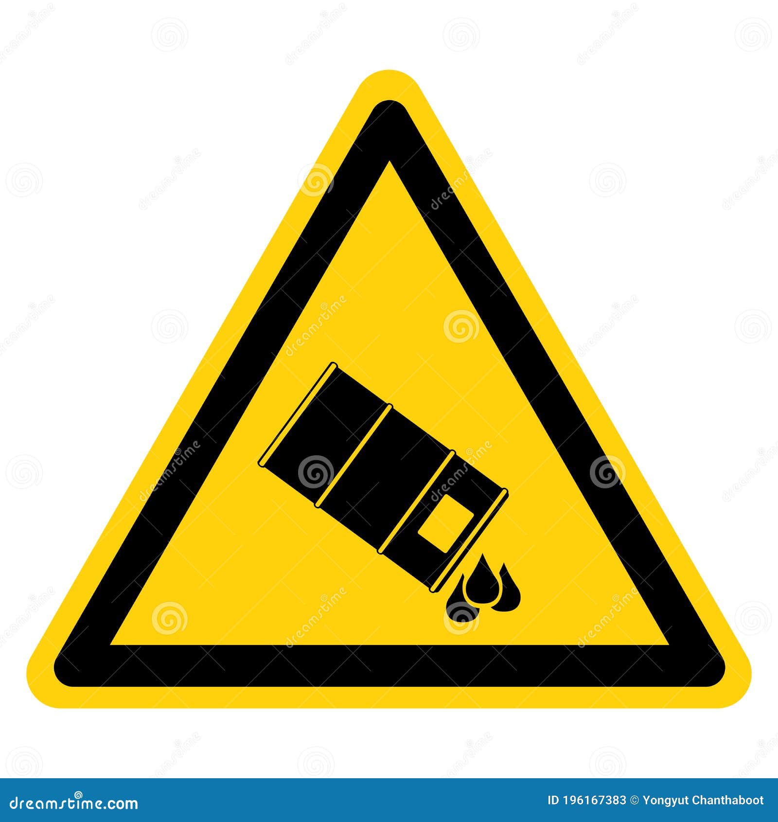 Warning this Container Has Been Triple Rinsed Symbol Sign, Vector ...