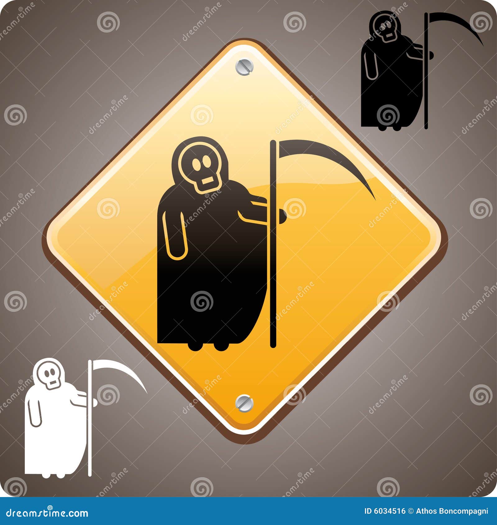 Warning Sign Danger Death Stock Illustrations – 15,570 Warning Sign ...