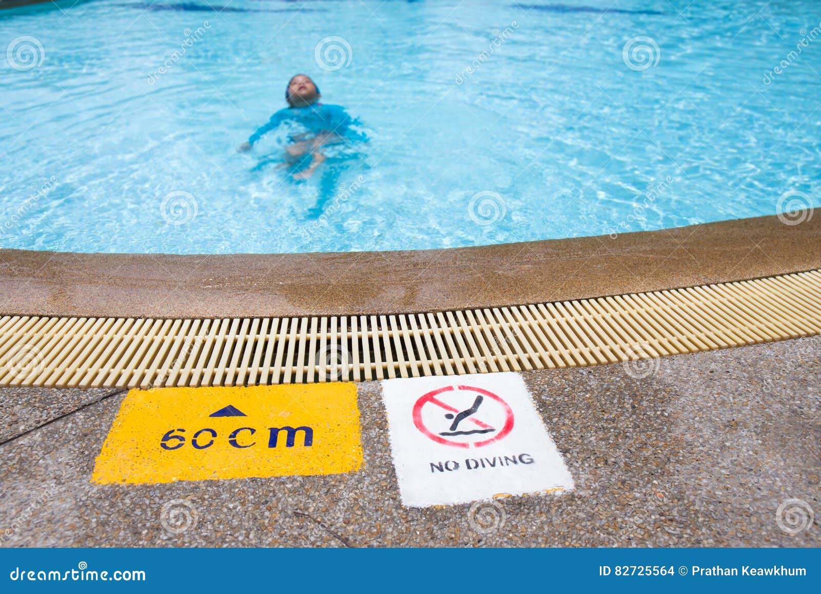 Warning Pool Depth Sign By Swimming Pool Royalty-Free Stock Photography ... Warning Pool Depth Sign By Swimming Pool Royalty-Free Stock Photography ...