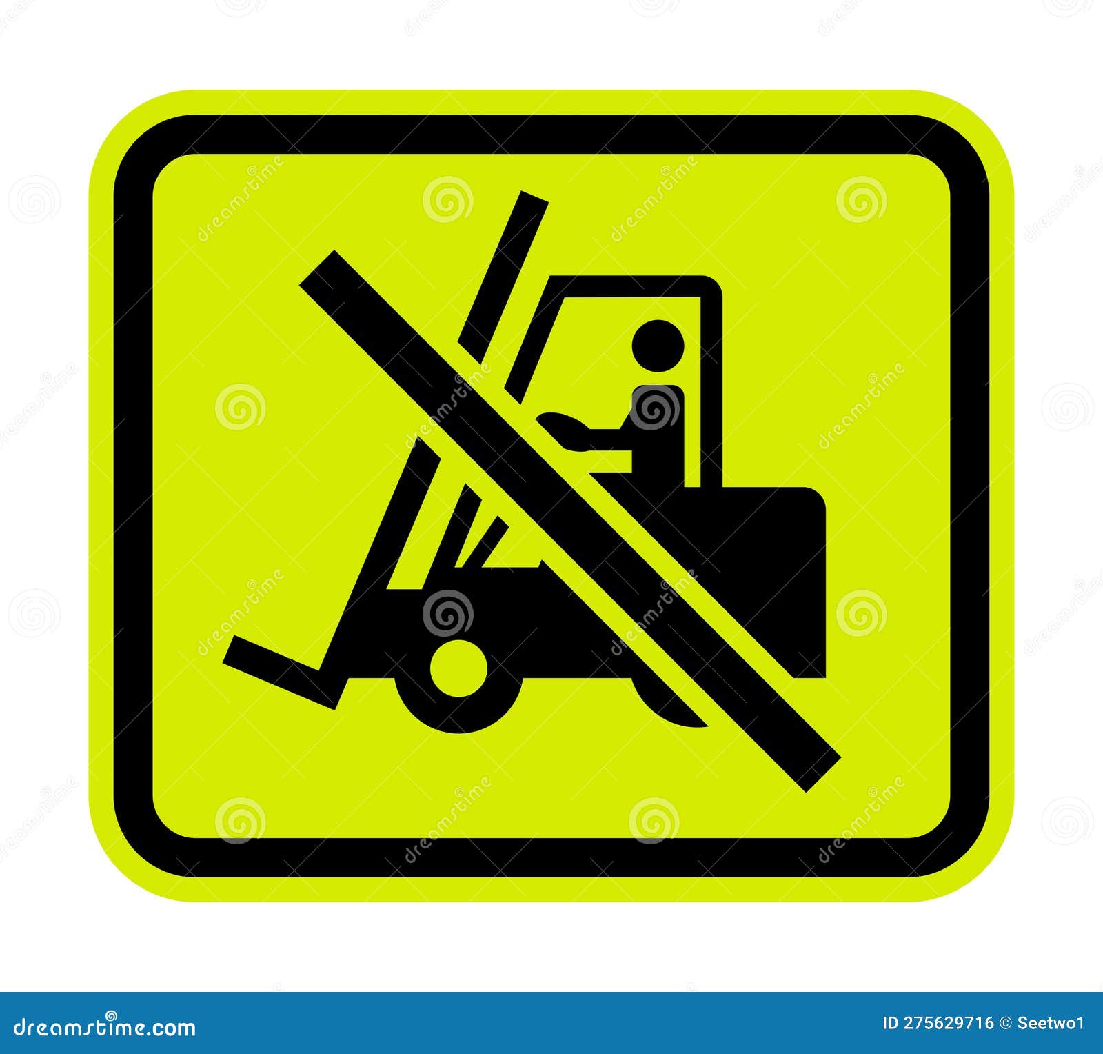 Warning Do Not Operate With Guard Removed Symbol Sign, Vector ...