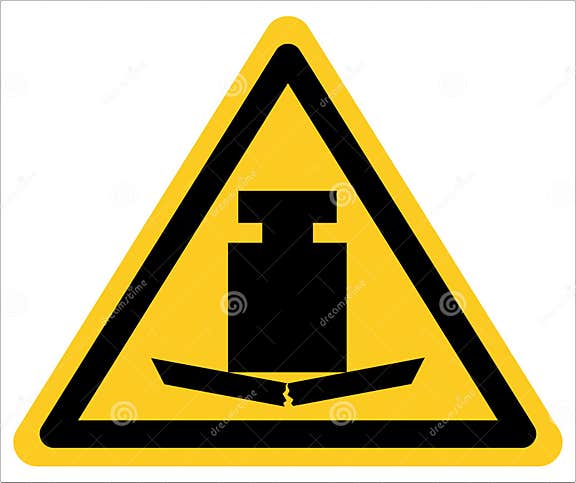 Warning, Do Not Overload the Load Stock Vector - Illustration of rough ...