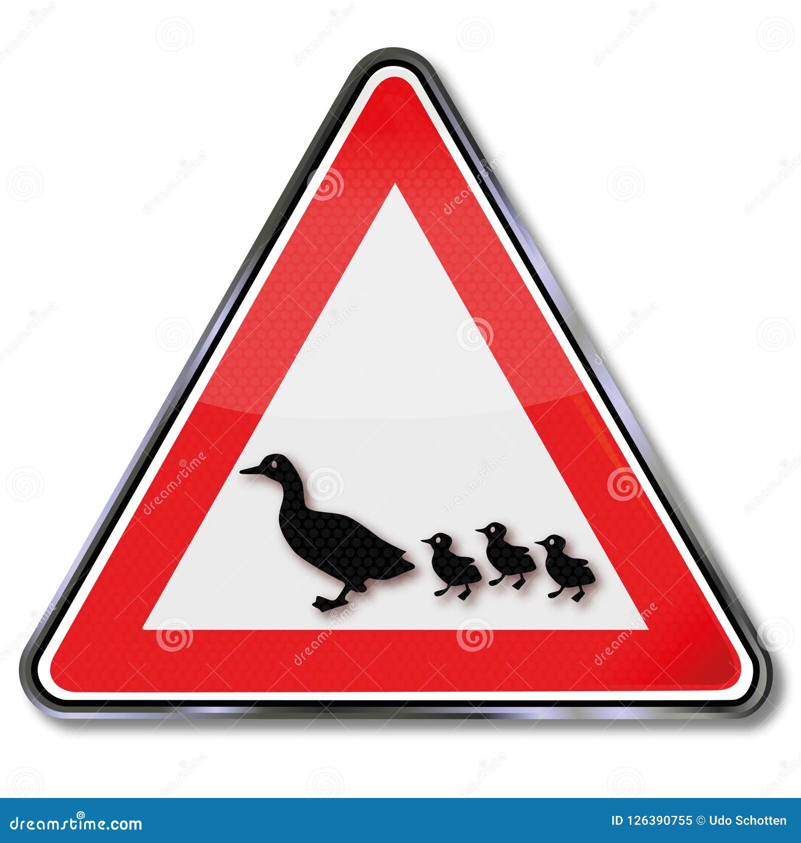 Warning Ducks, Geese and Poultry Stock Vector - Illustration of geese ...