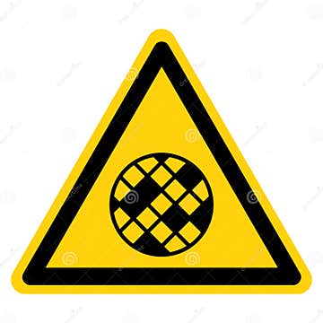 Warning Filter Changing Symbol Sign, Vector Illustration, Isolate on ...