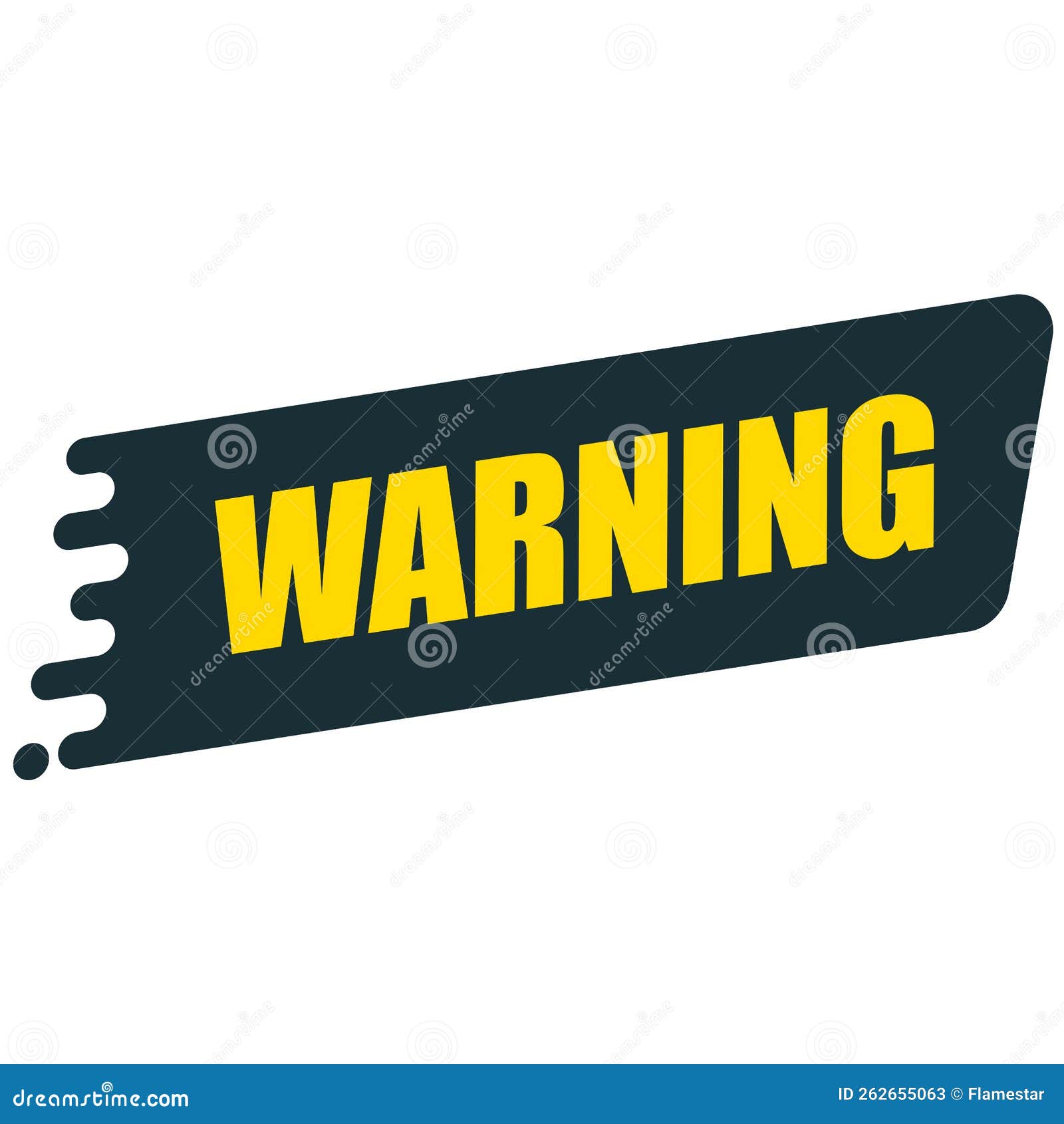 Warning, Expression Pop Art. Comic Speech Bubble. Stock Vector ...