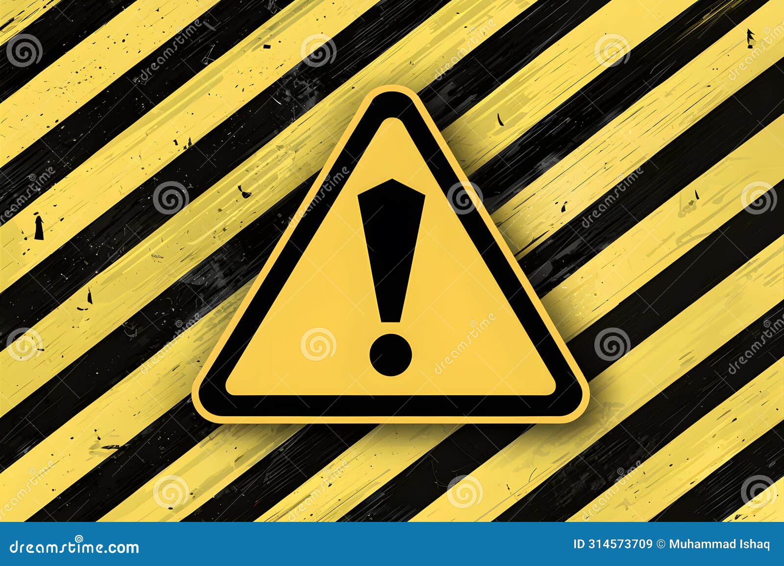 Warning Grunge Stripes Caution Construction Safety Background Vector ...