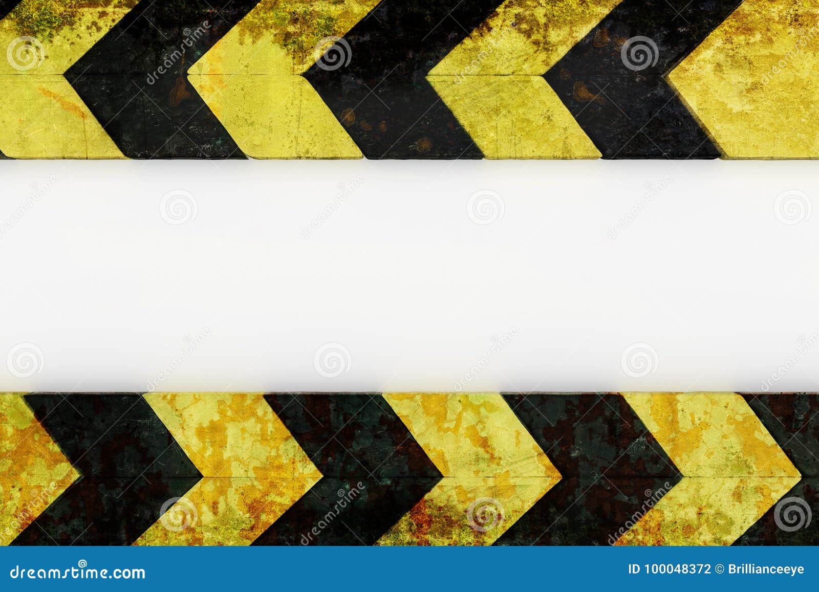Warning Hazard Grunge Pattern in Yellow and Black Color Stock Photo ...