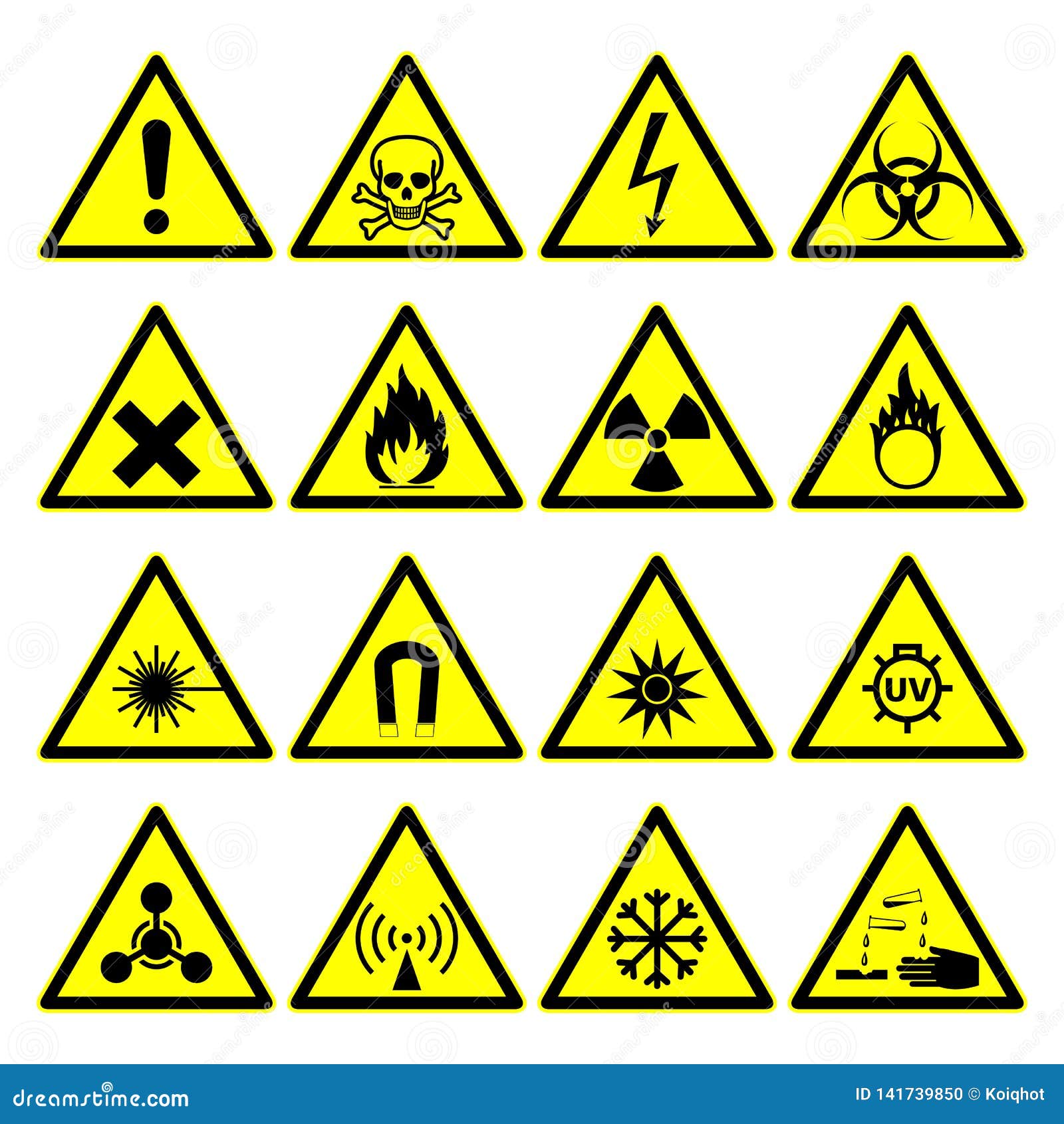 Triangular Toxic Signs Stock Illustrations – 81 Triangular Toxic Signs ...
