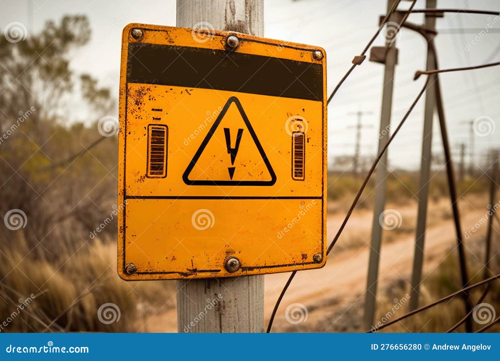 Warning Hazardous High Voltage Inside Symbol Sign, Illustration Stock ...