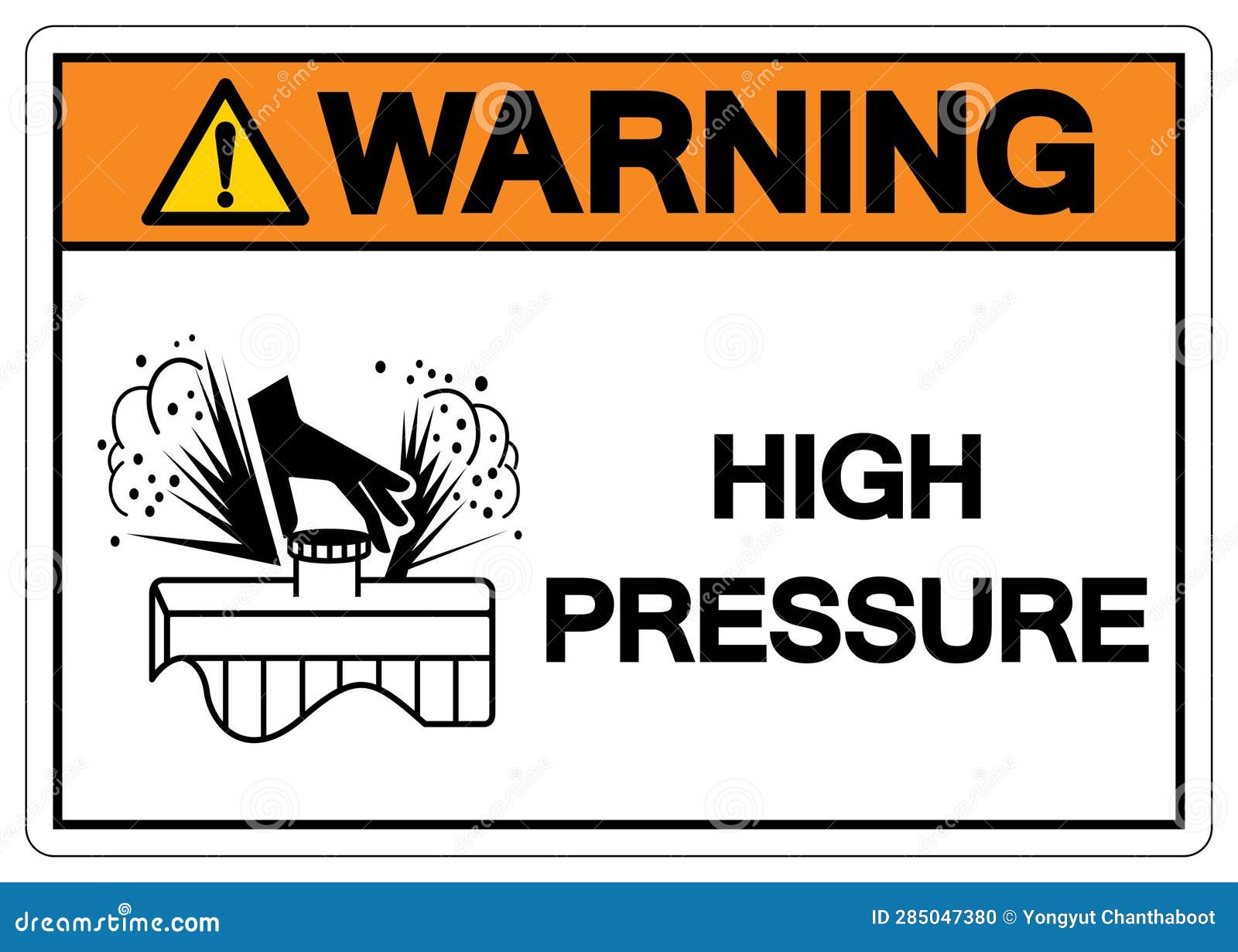 High Pressure Symbol