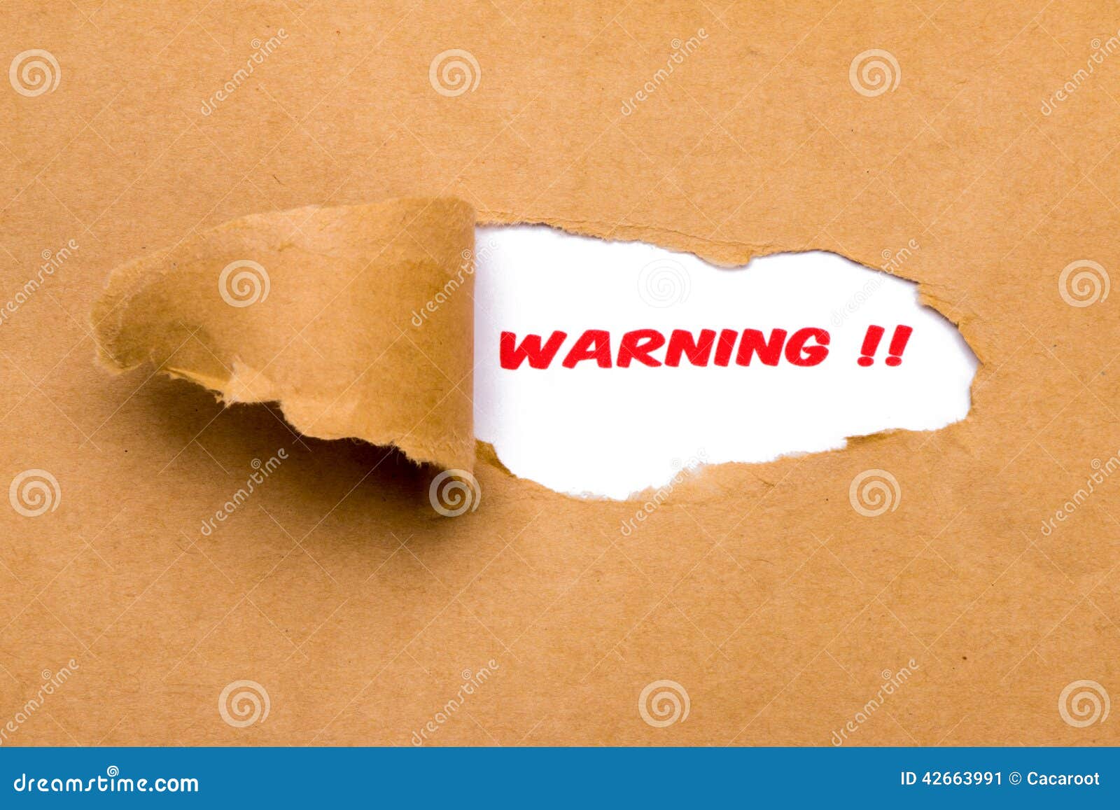 Warning stock image. Image of attention, urgent, risk - 42663991