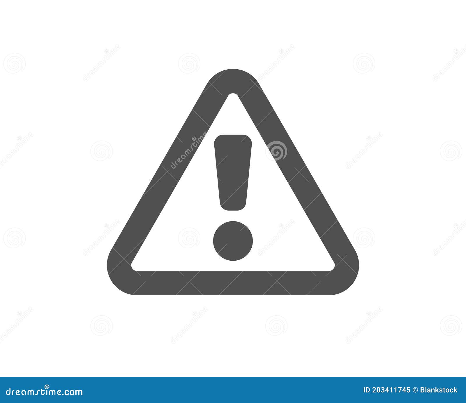 Warning Icon. Attention Triangle Sign. Vector Stock Vector ...
