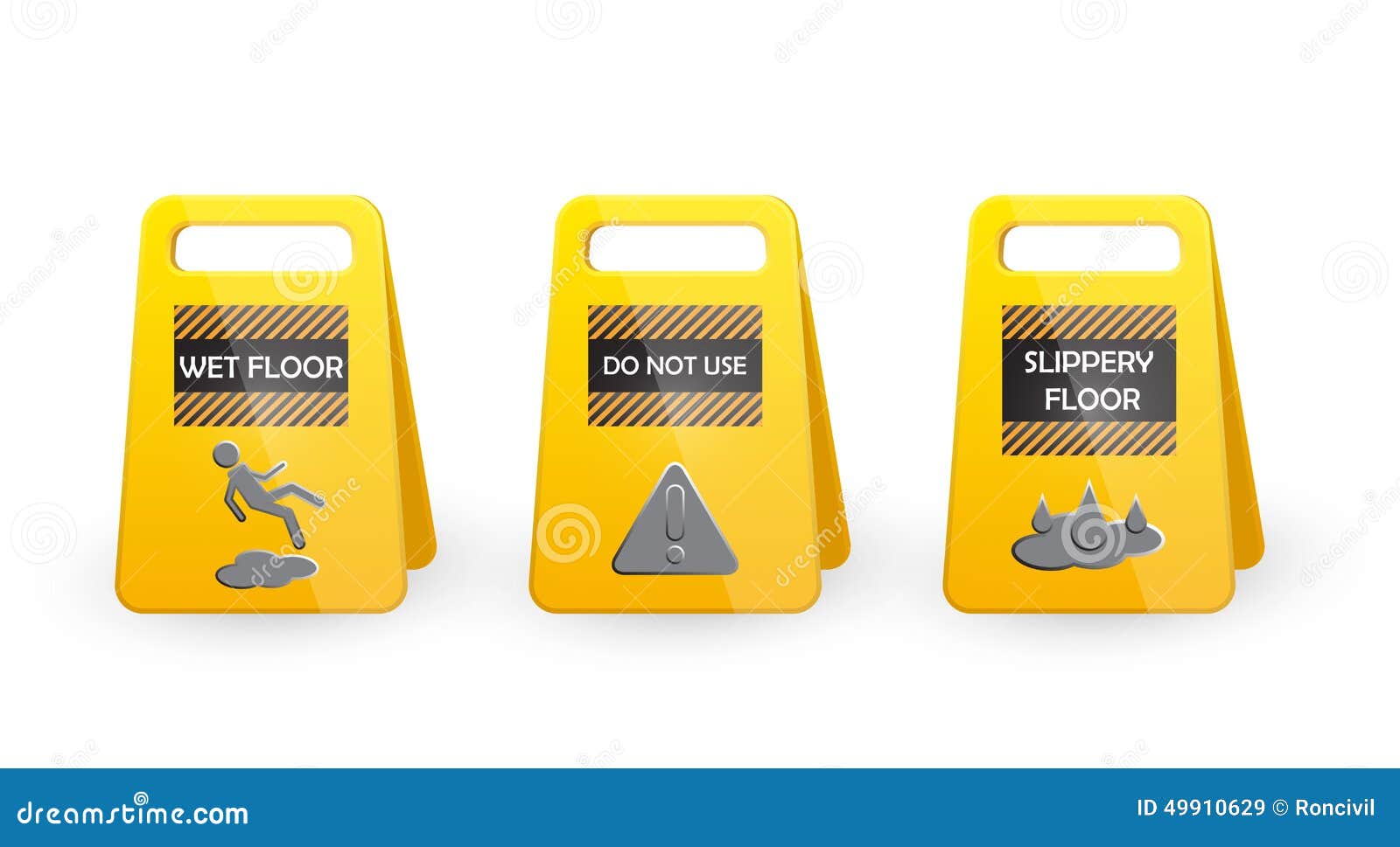 Warning labels stock vector. Illustration of beware, clip - 49910629