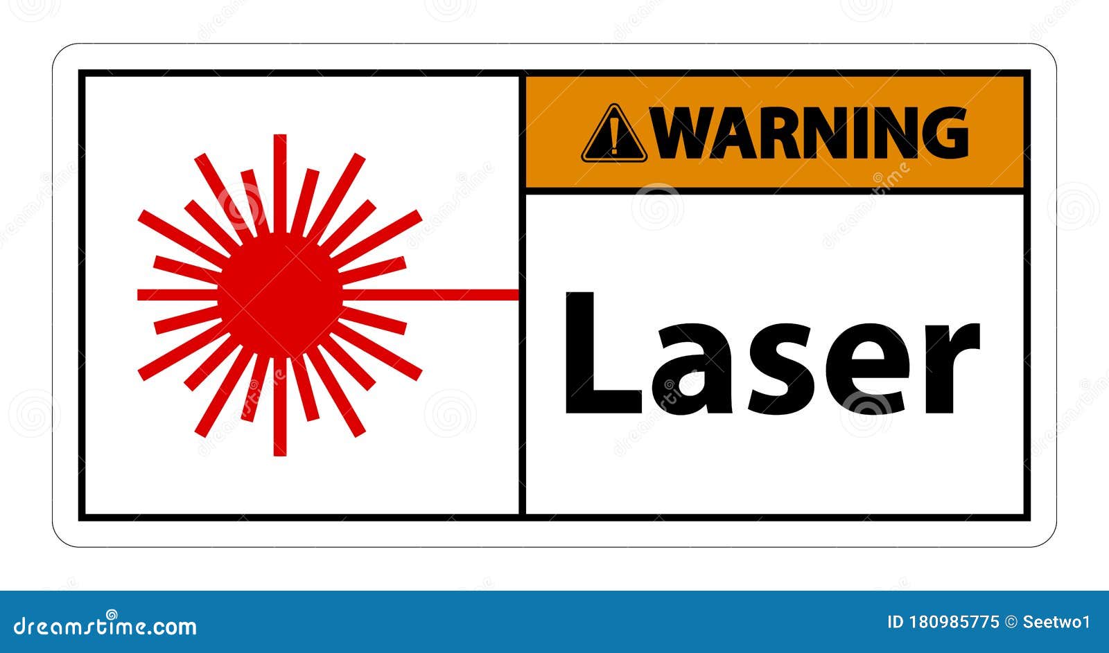 Warning Laser Symbol Sign Symbol Sign Isolate on Transparent Background ...
