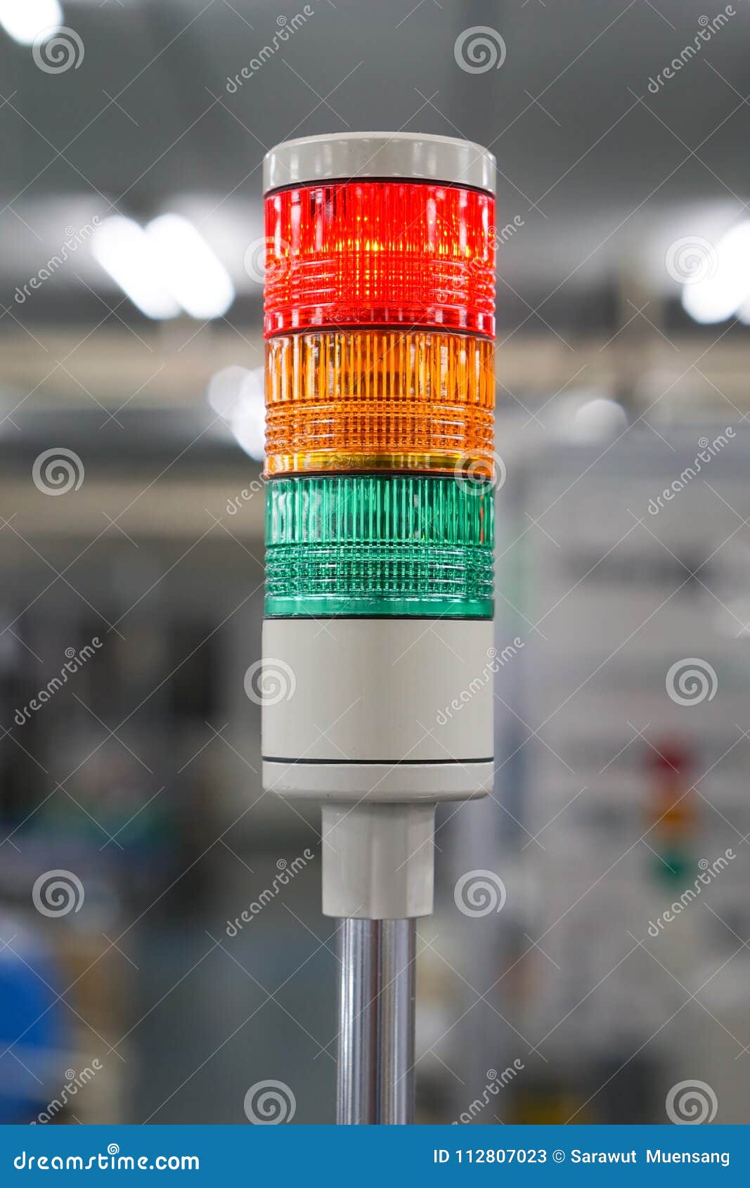 Warning light alarm stock image. Image of light, pattern - 112807023